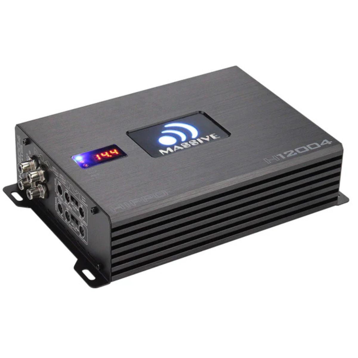 Massive Audio HIPPO H12004 1200 Watt 4-Channel Car Amplifier - Walmart.com