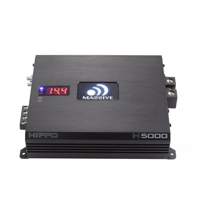 Massive Audio HIPPOH5000 Massive 5000W 1 Ohm Car Amplifier - Walmart.com