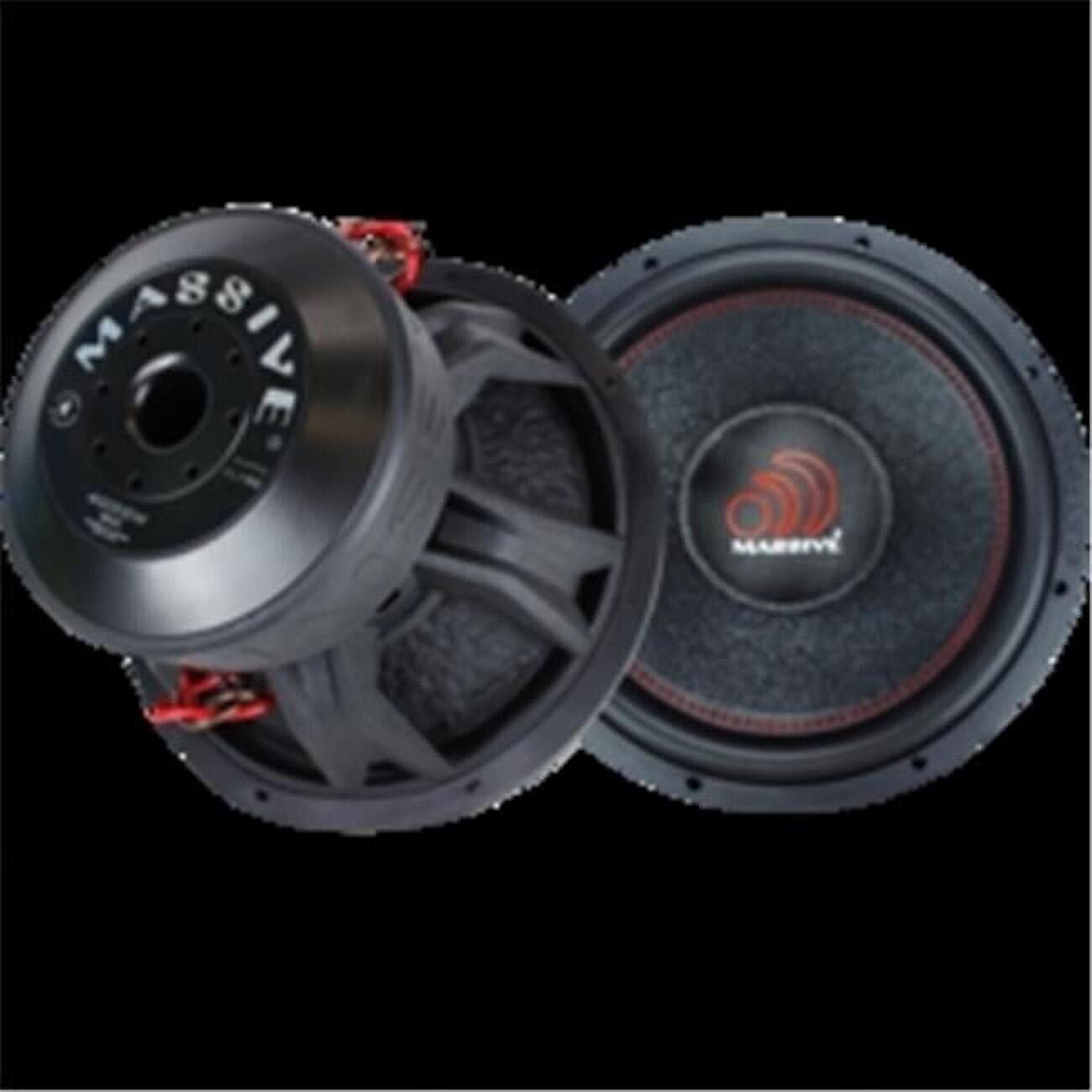 "Massive Audio 15"" HIPPOXL 152 Subwoofer, Dual 2 Ohm, 2000W RMS, 4000W Max" - Walmart Business ...