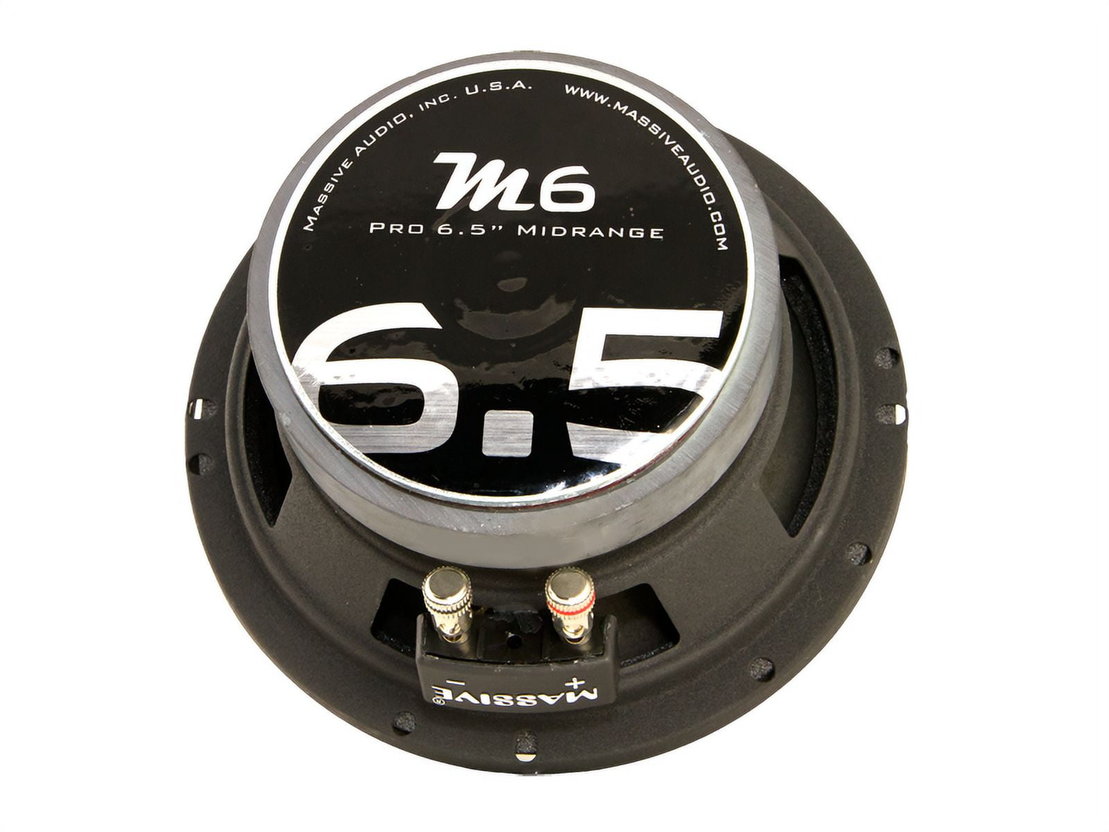 Massive Audio M6 560W Max 6.5" M Series Mid-Range Car Audio Speaker ...
