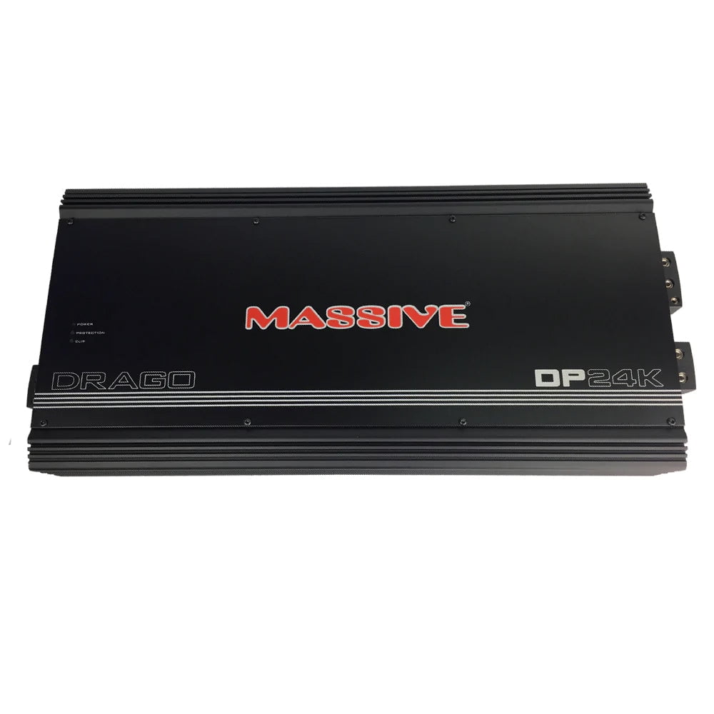 Massive Car Audio Monoblock Amplifier 24,192W 1 Ohm Stable DRAGO DP24K ...