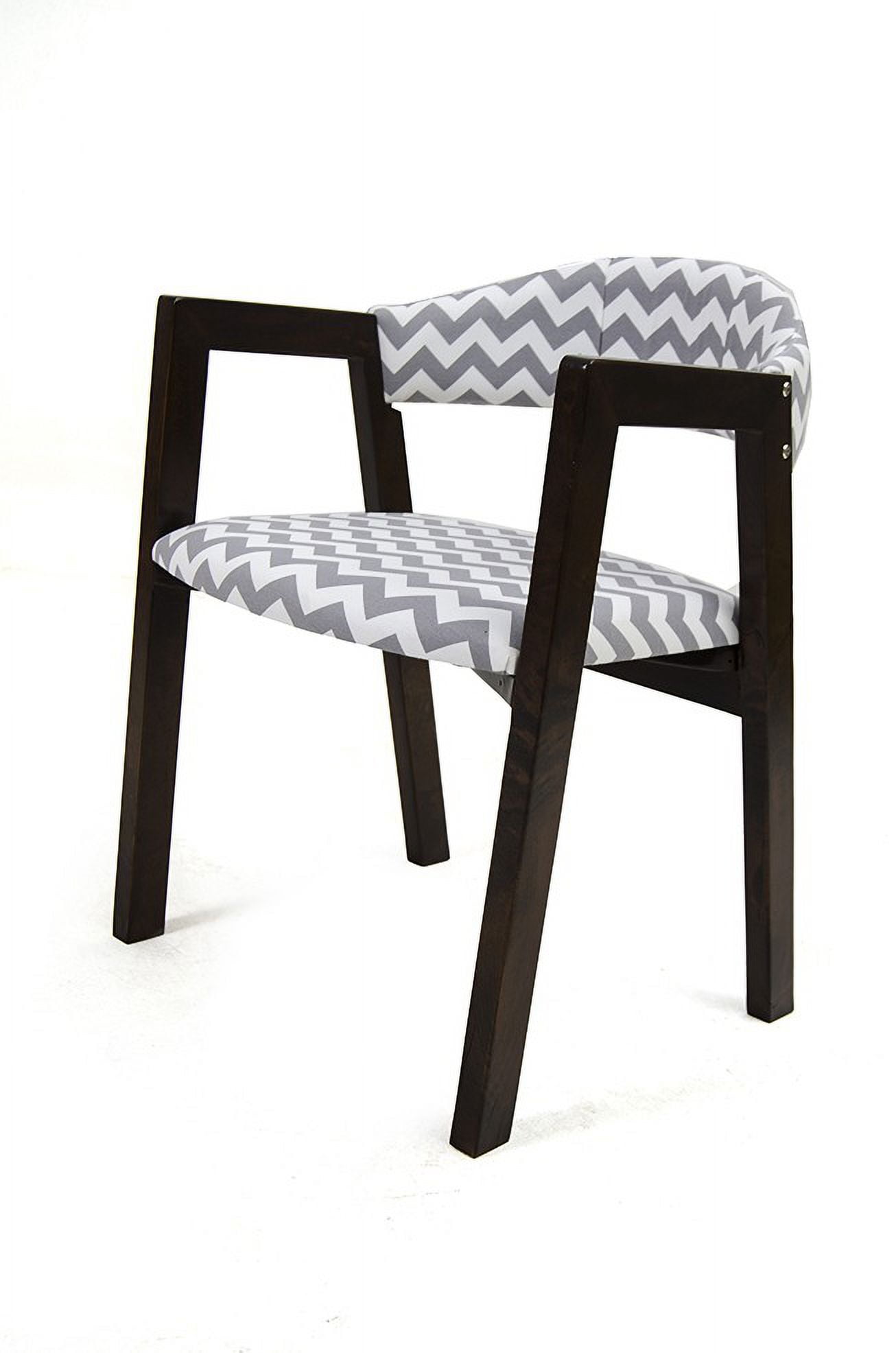 Massive Design-Boi-Pine, White, Grey-Chair - Walmart.com