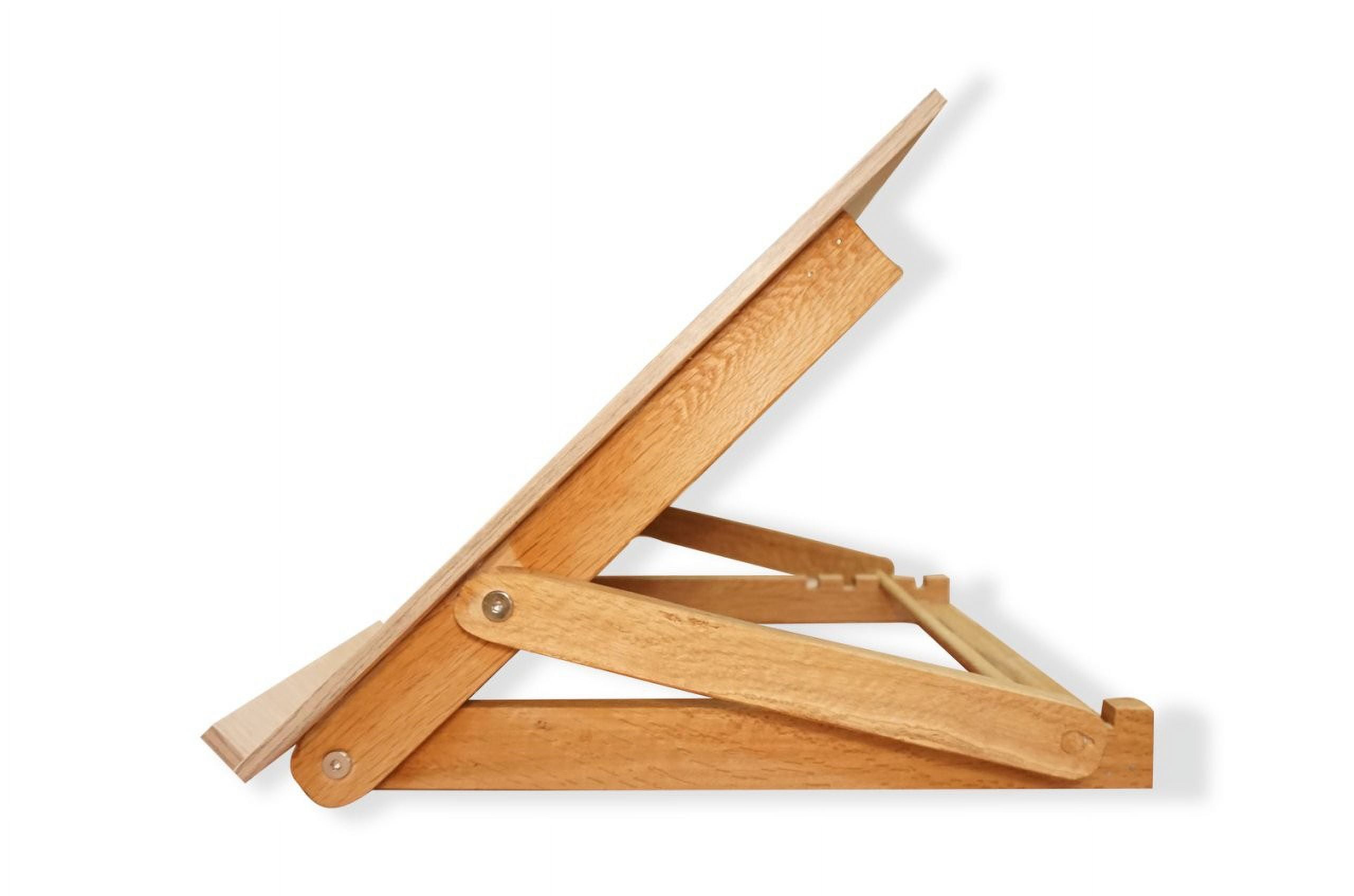 Massive Design-Vorogovo-Oak-Laptop Standing Desk - Walmart.com