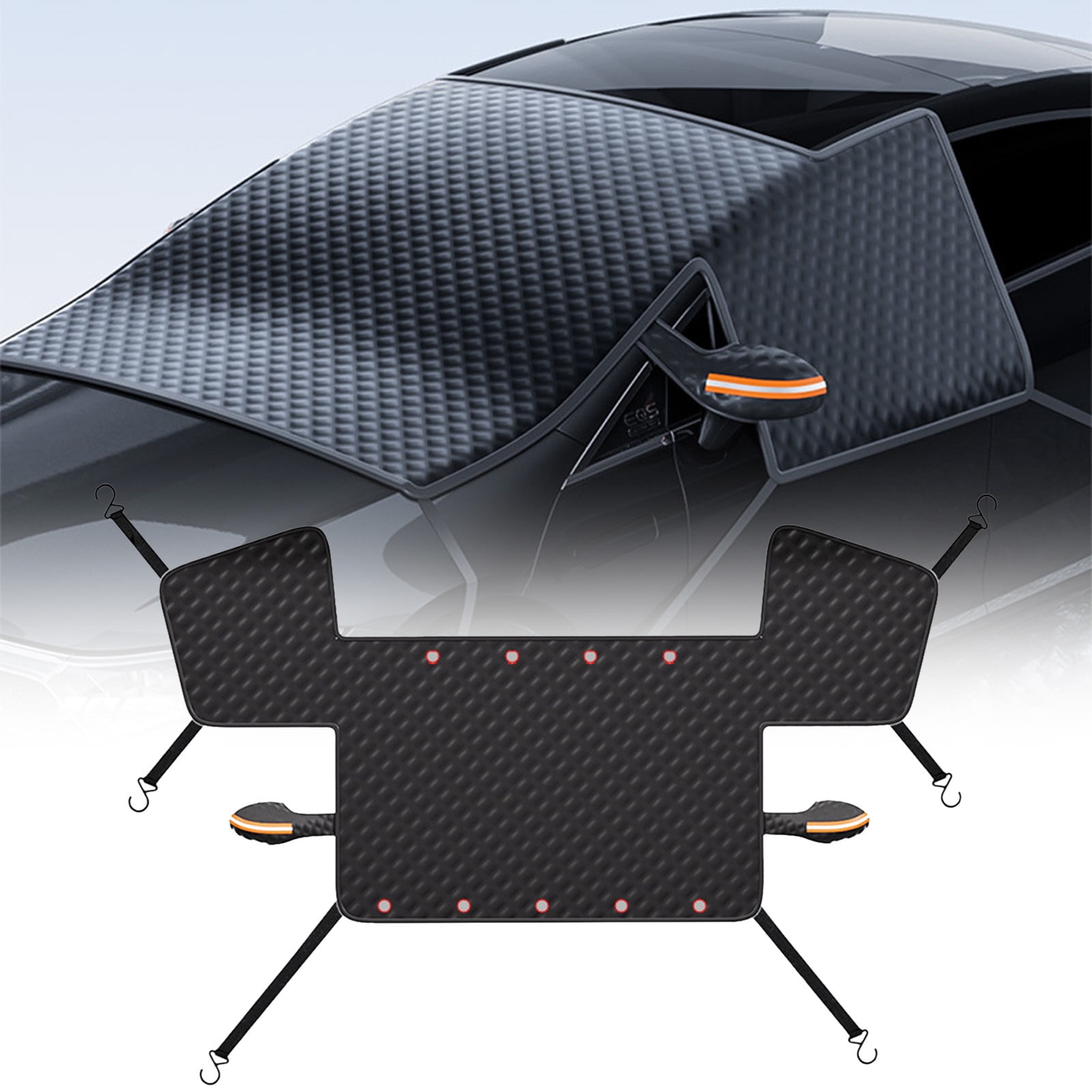 Massive Discounts,Windshield Snow Cover,Magnetic Edge Frost Protector ...
