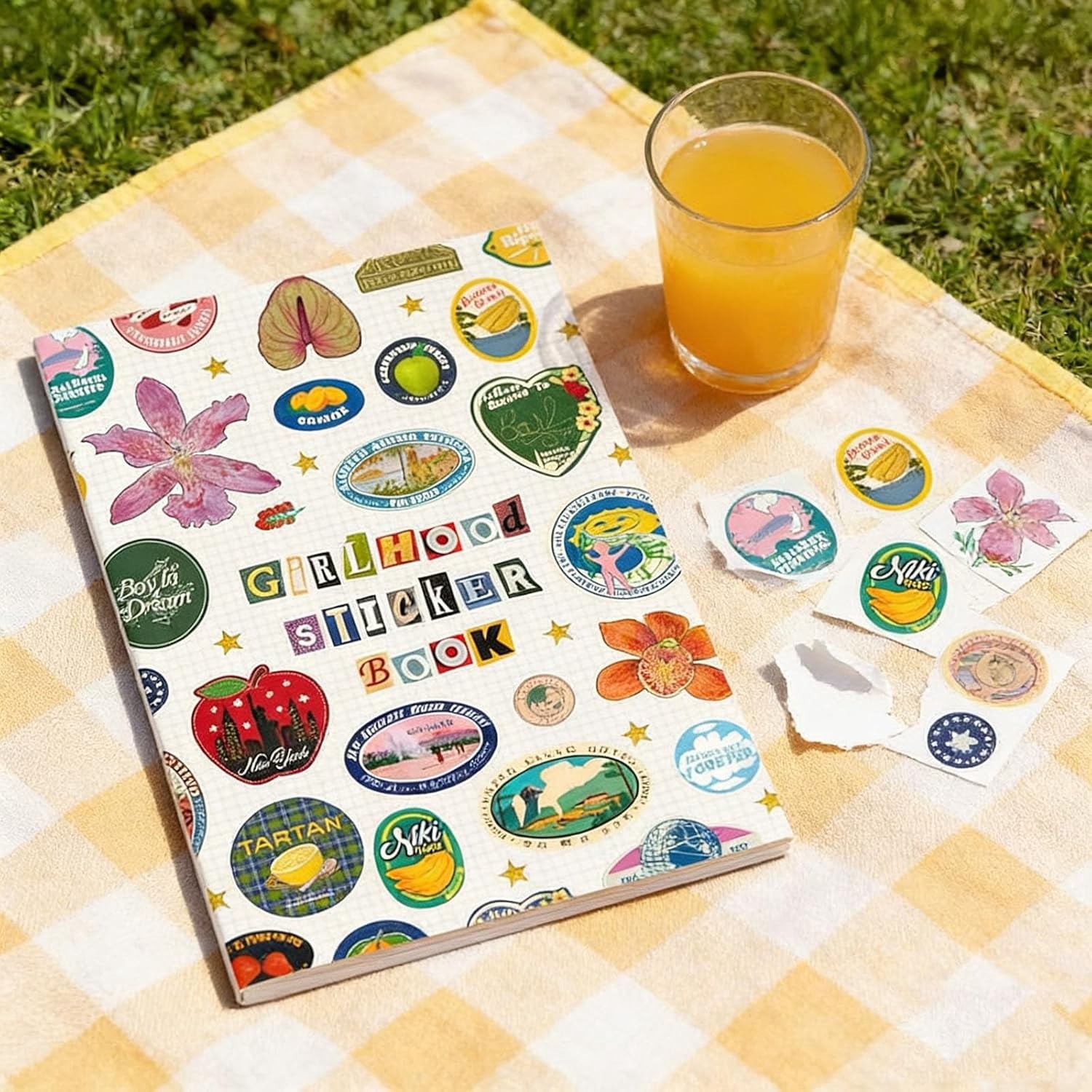 Massive Girlhood Sticker Book - 55 Pages with 1260+ Stickers, Includes ...