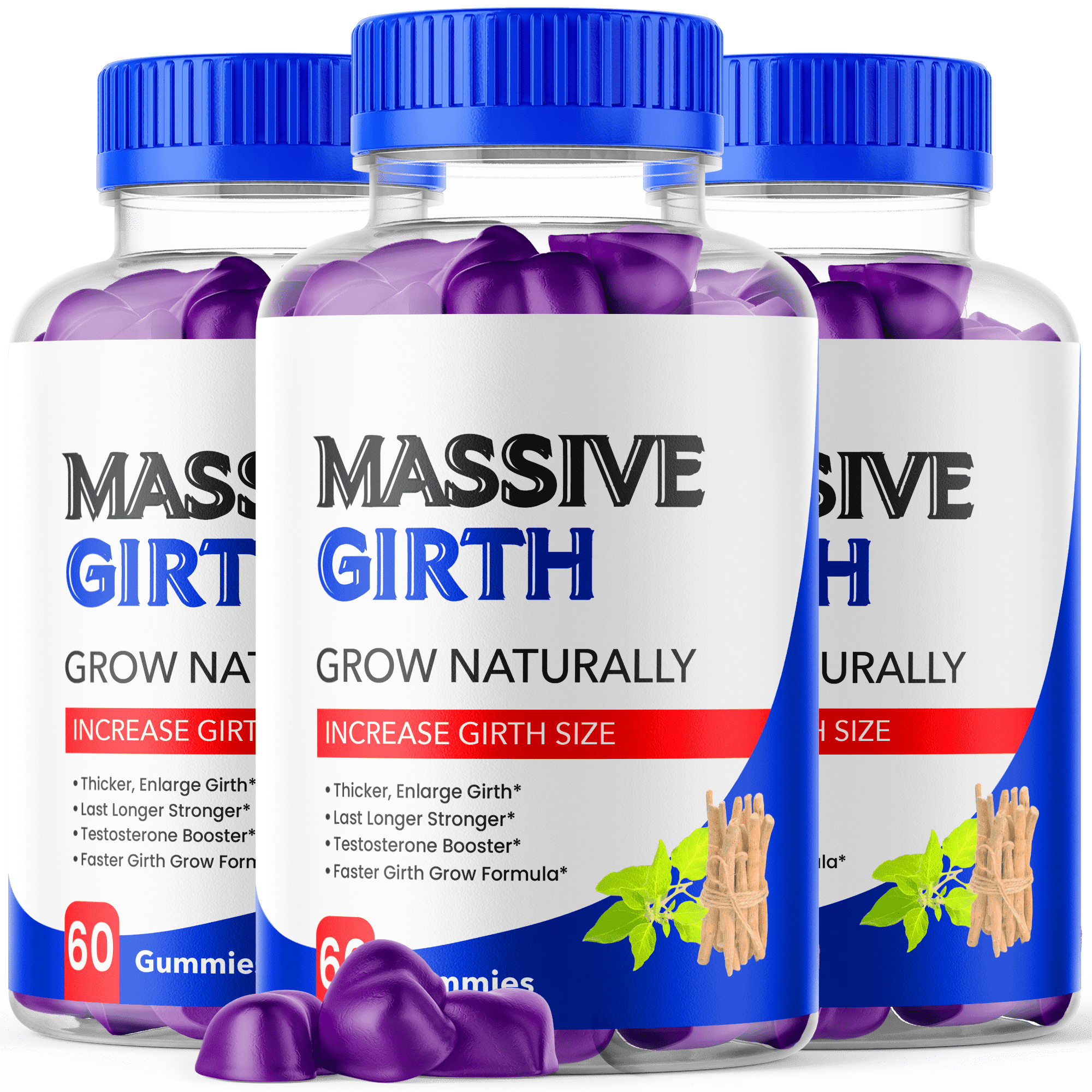 Massive Girth Gummies Advanced Formula All Natural Vitamin Supplement ...