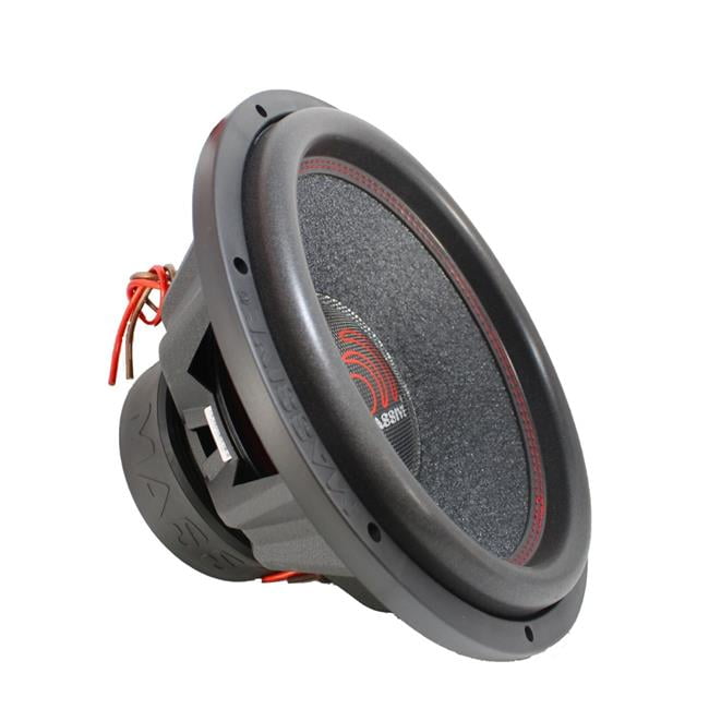 Massive KILOX 154 15 in. DVC4 1000 RMS 2000W Max Subwoofer, Black ...