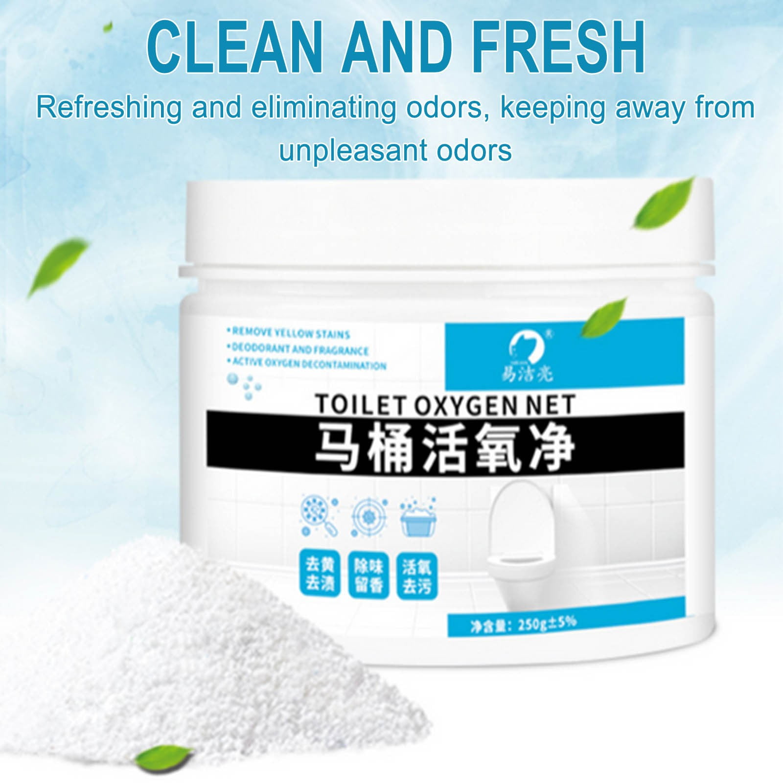 Massive Price Drop, Toilet Active Oxygen Cleaning Powder, Deodorization ...
