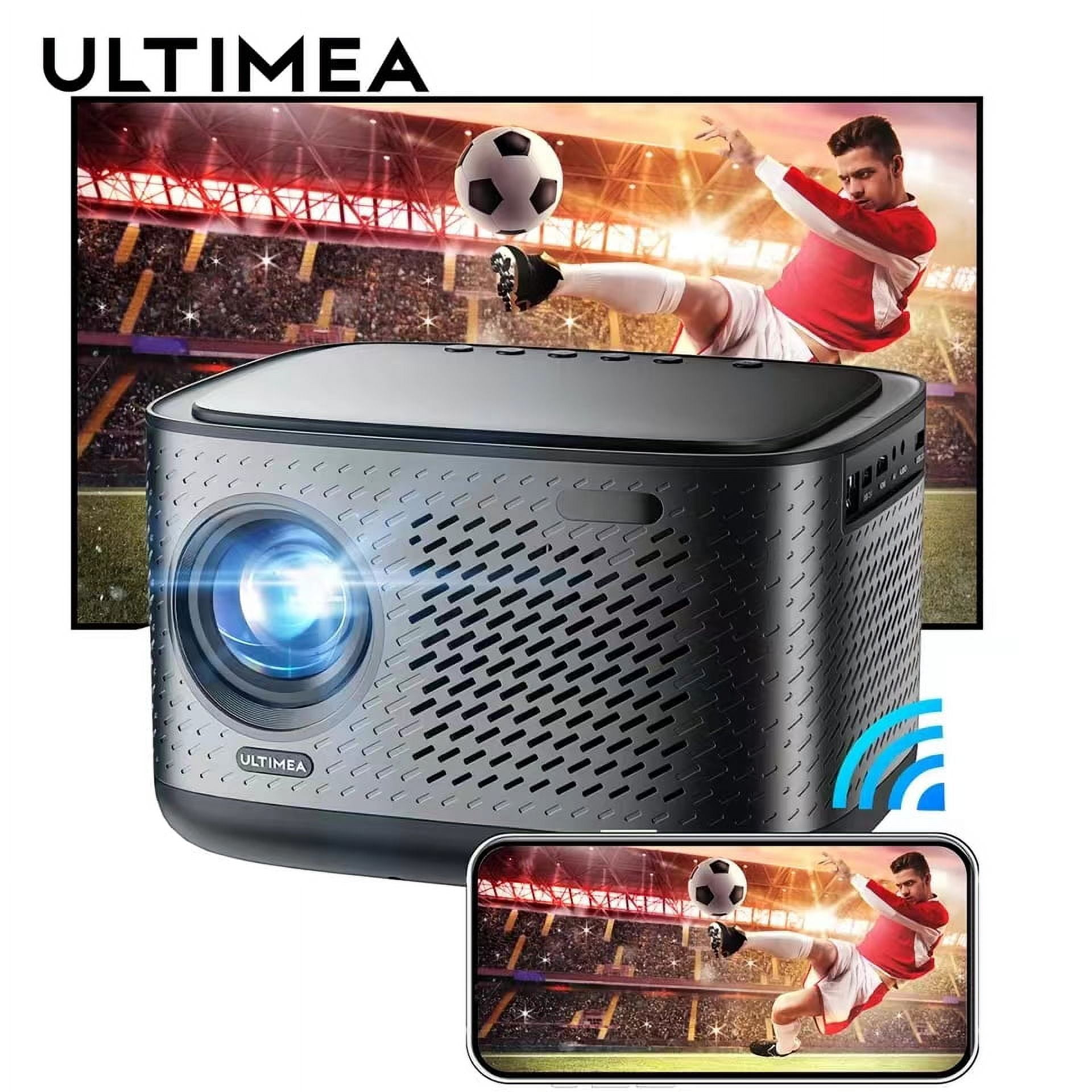 Masslatie A2000 MINI Projector Home Cinema Theater Portable 3D LED ...