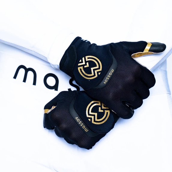 Massov EVO2 Men's Football Gloves, Black and Gold, Large - Walmart.com