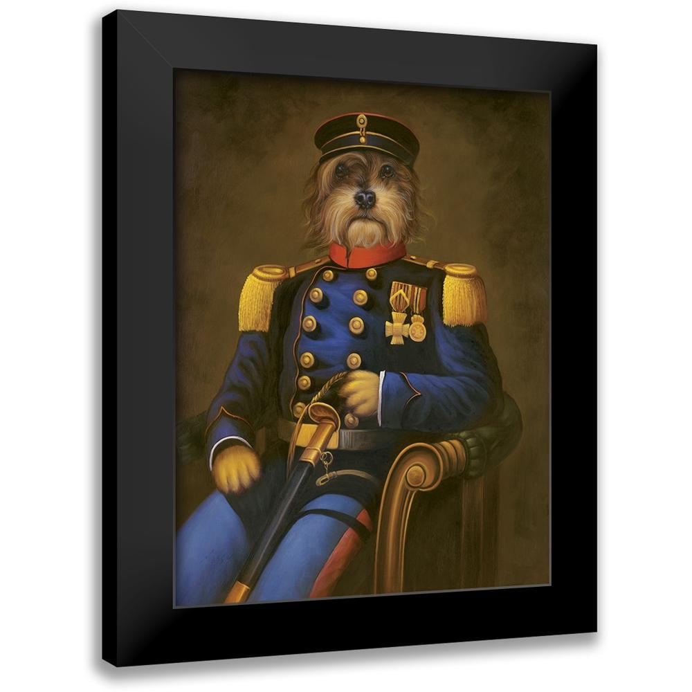 Massy, 12x14 Black Modern Framed Museum Art Print Titled - General K ...