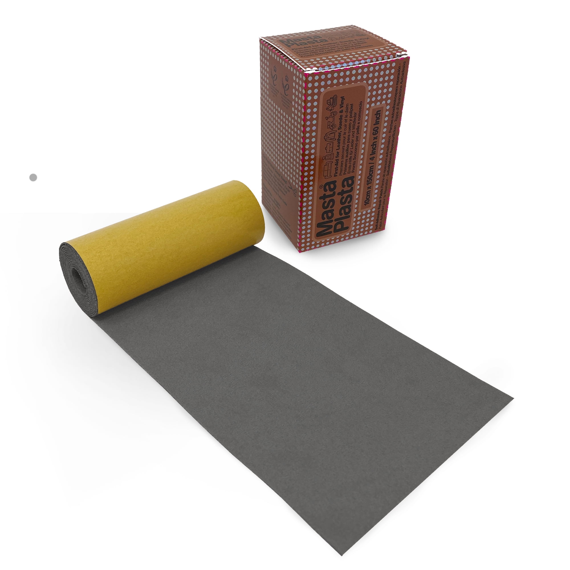 MastaPlasta Instant UPHOLSTERY Repair Tape GRAY SUEDE 150cm x 10cm (60 ...