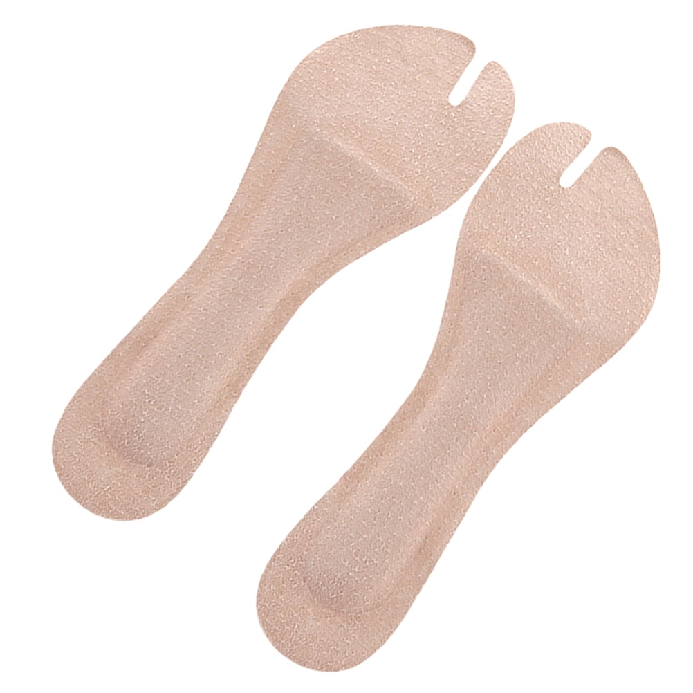 Masteelf 1 Pair Comfortable Self-Adhesive Sandals Insoles Artificial ...