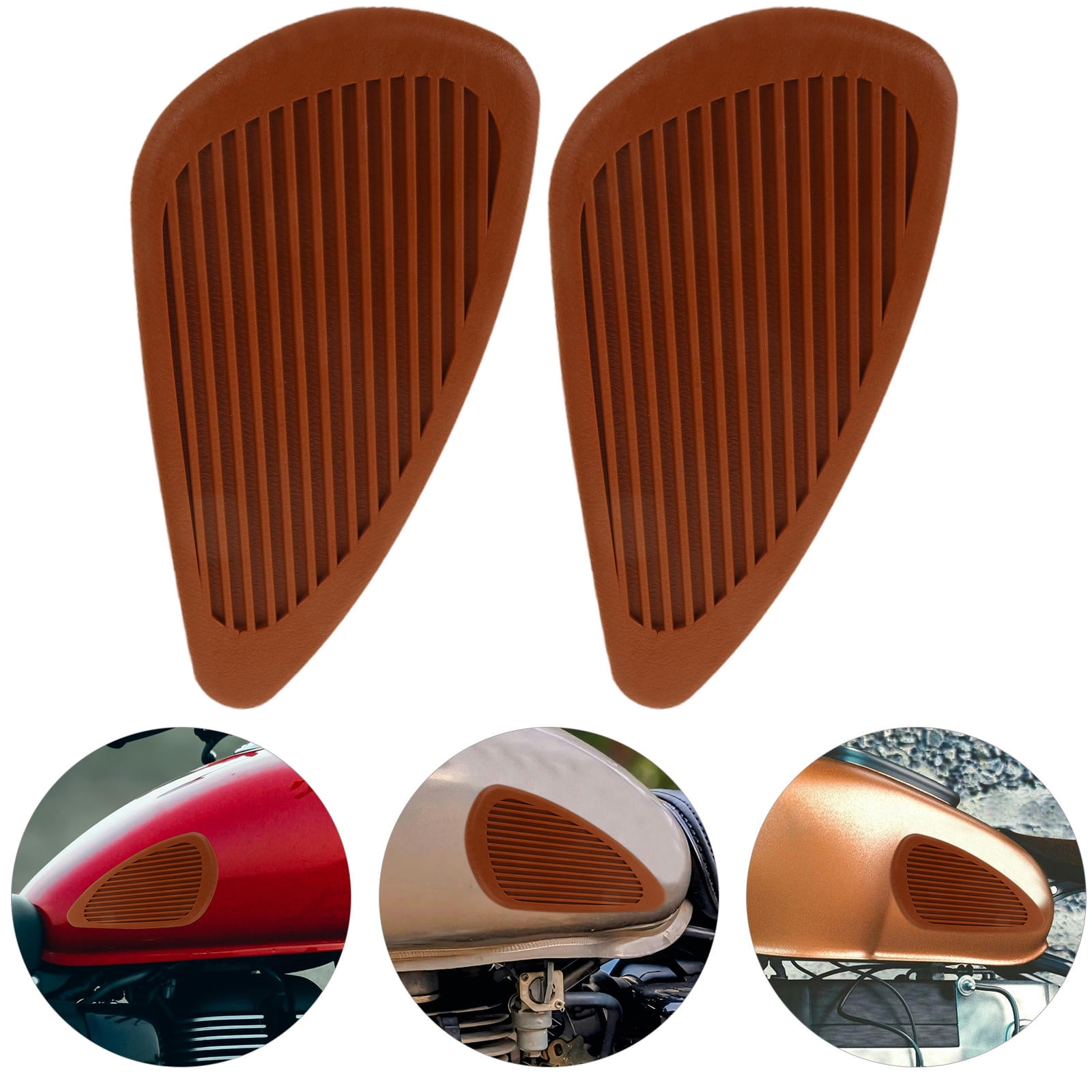 Masteelf 1 Pair Of Gas Tank Sticker Motorcycle Gas Tank Side Cover Tank ...