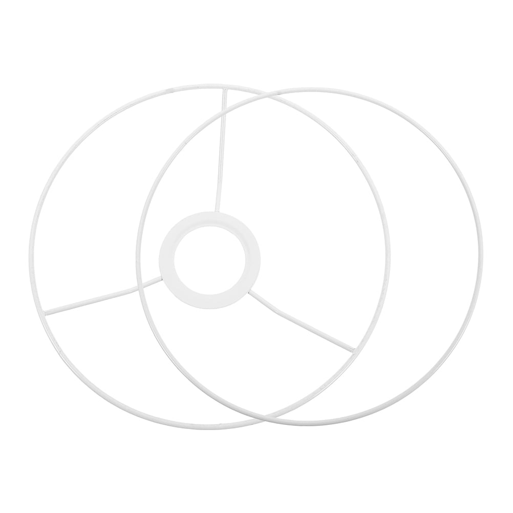 Masteelf 1 Pair of Lamp Shade Ring Frame Lampshade Holder Wire Frame ...