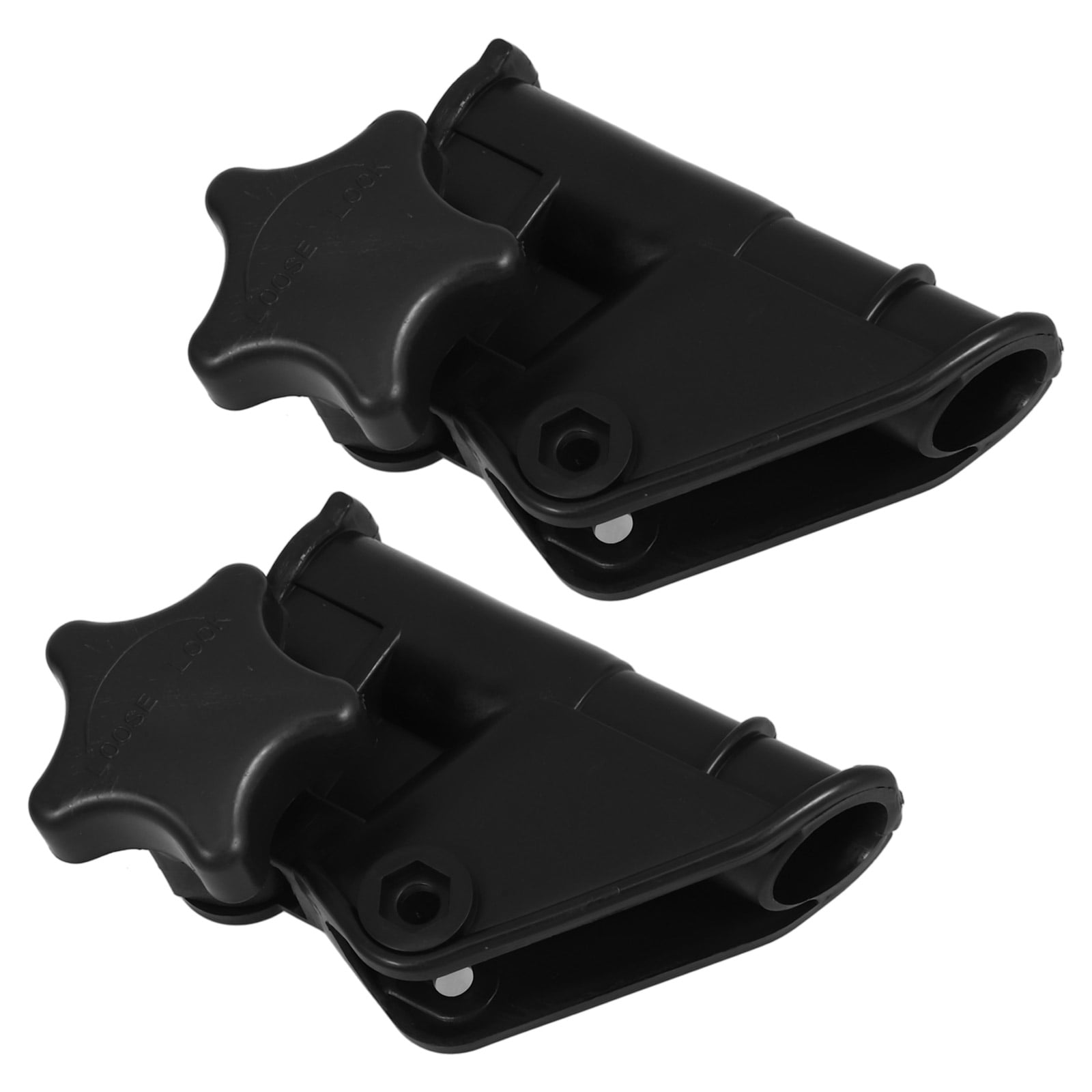 Masteelf 1 Pair Plastic Lounge Chair Seat Latch Hinge Fixed Catch Lock ...