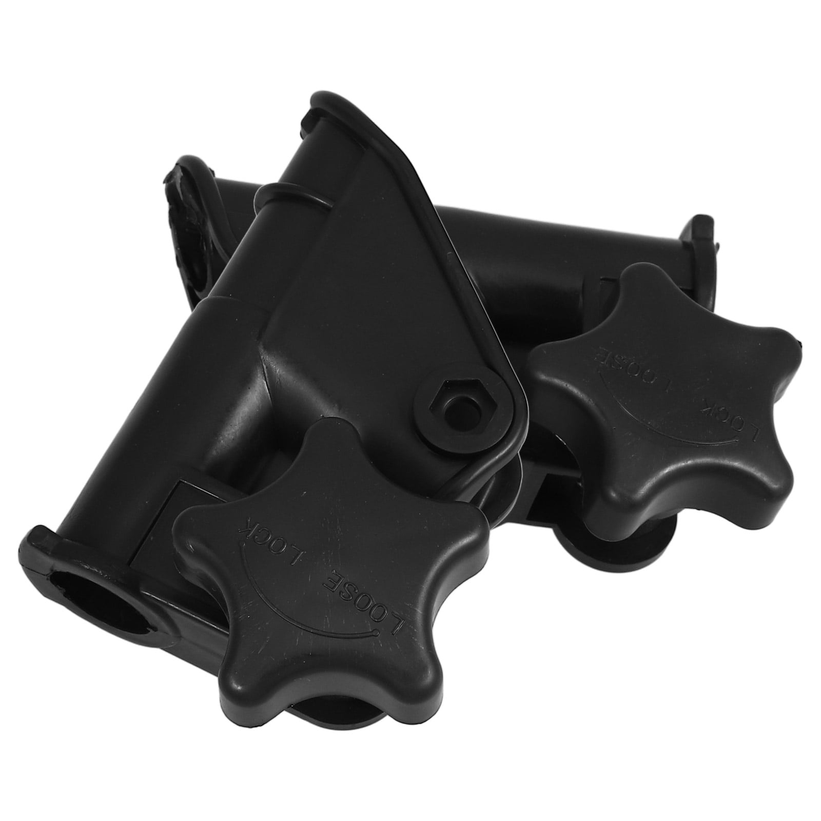 Masteelf 1 Pair Plastic Lounge Chair Seat Latch Hinge Fixed Catch Lock ...
