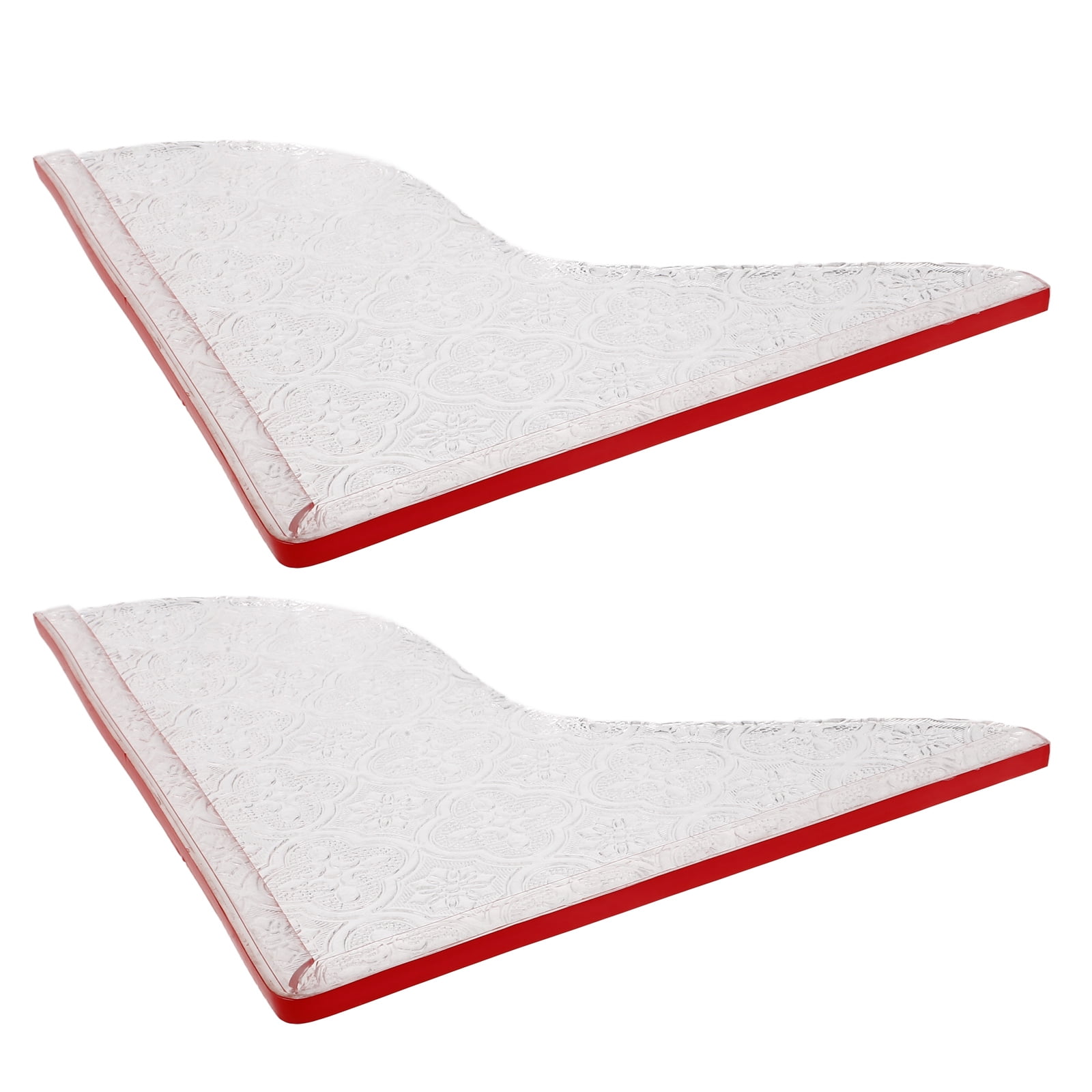 Masteelf 1 Pair Removable Shower Water Splash Guard Bathtub Splash ...