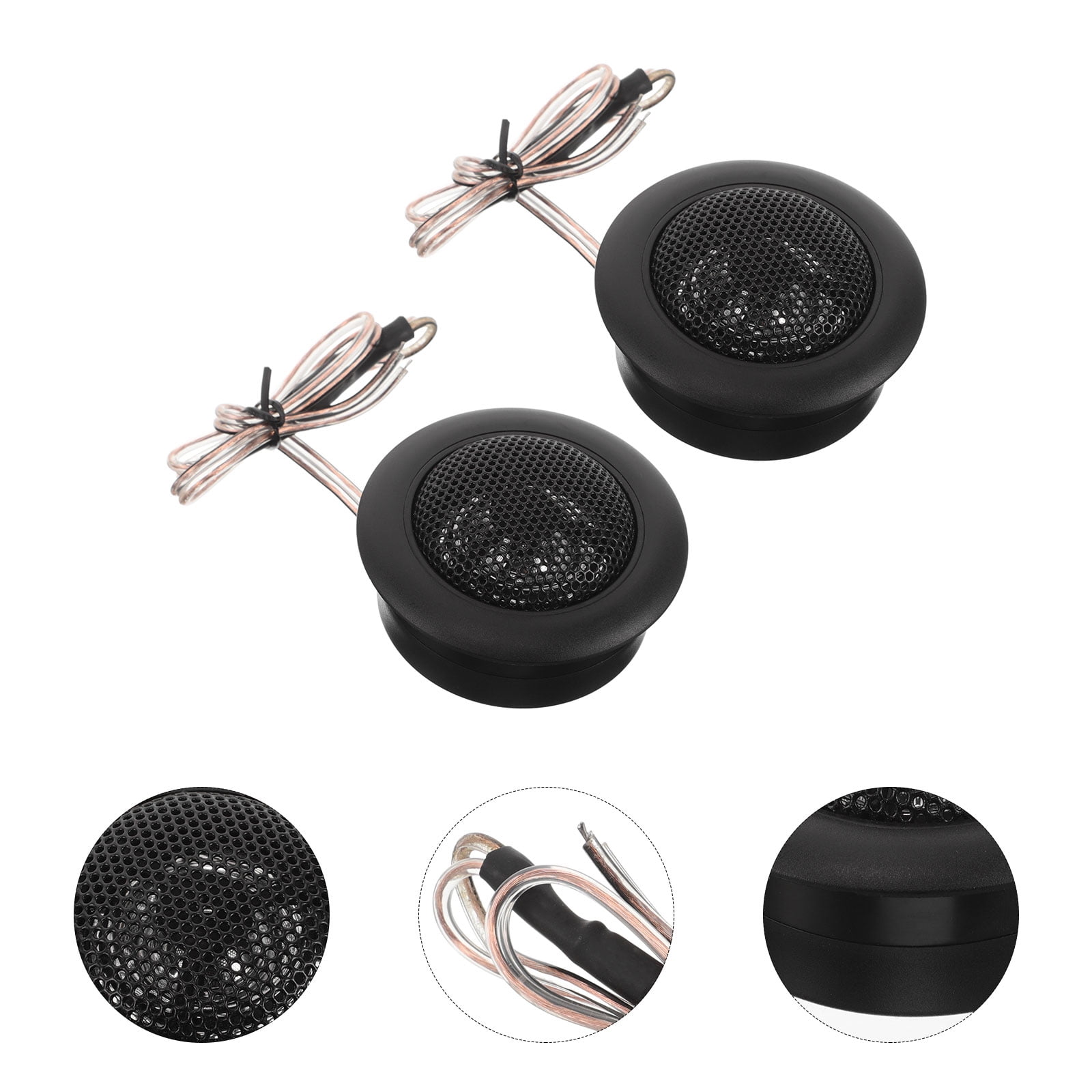 Masteelf 1 Pair Of Tweeters Speakers Mini Tweeter Horn Car Interior ...