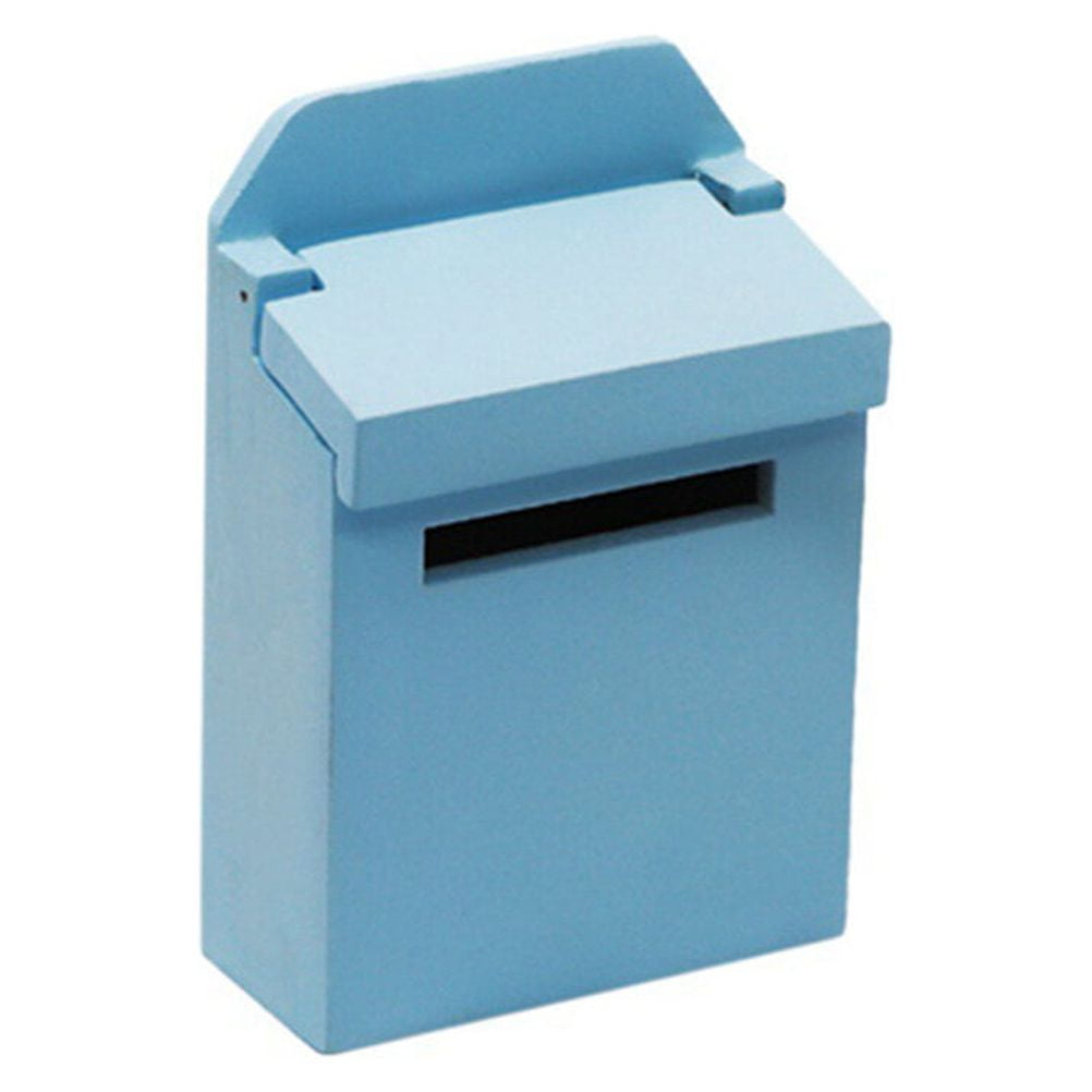 Masteelf 1 Pc 1 to 12 Ratio Wooden Mailbox DIY Mailbox Miniature ...