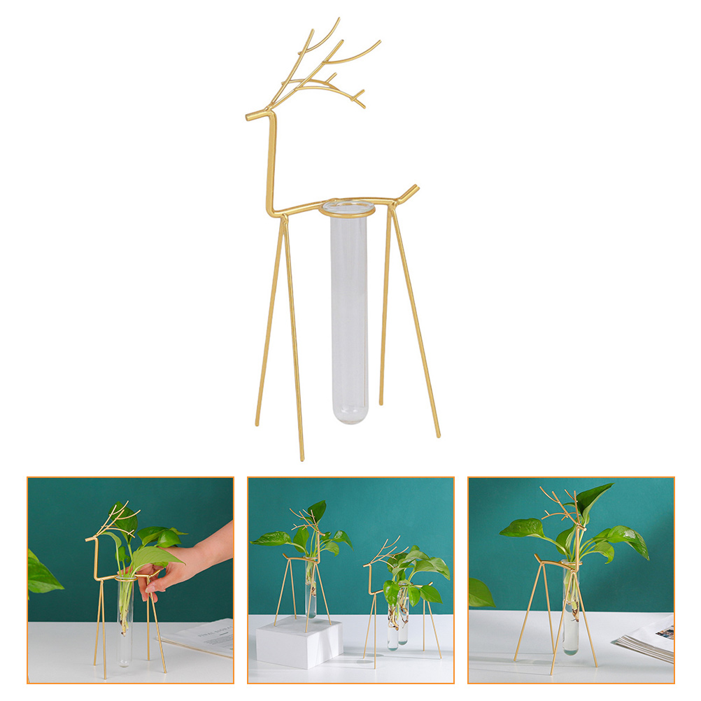 Masteelf 1 Pc Hydroponic Vase Desktop Adornment Multipurpose Flower ...