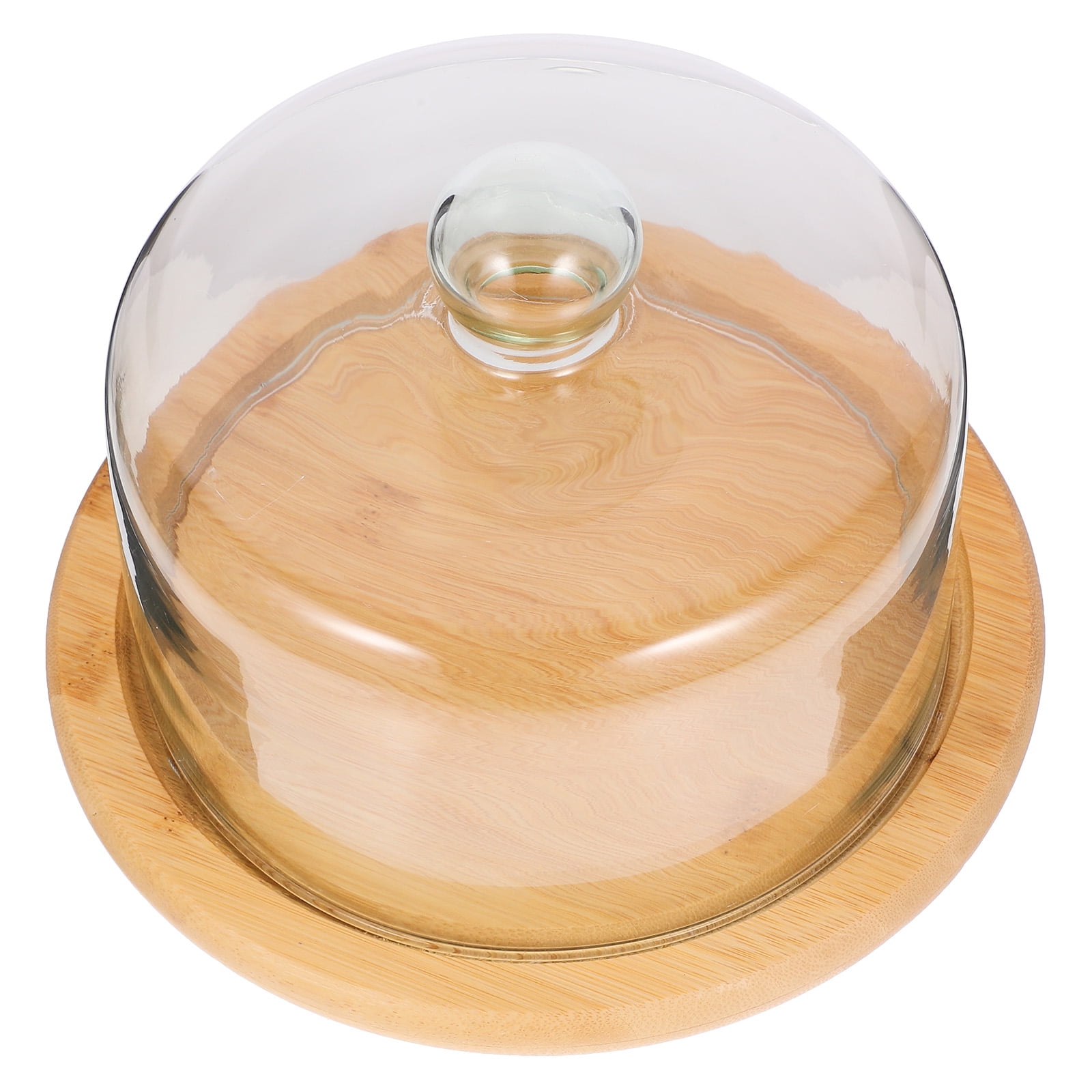 LOLIPPYY Pastry Plate Bamboo Square 1Set 8.3X8.3X6.2In - Walmart.com