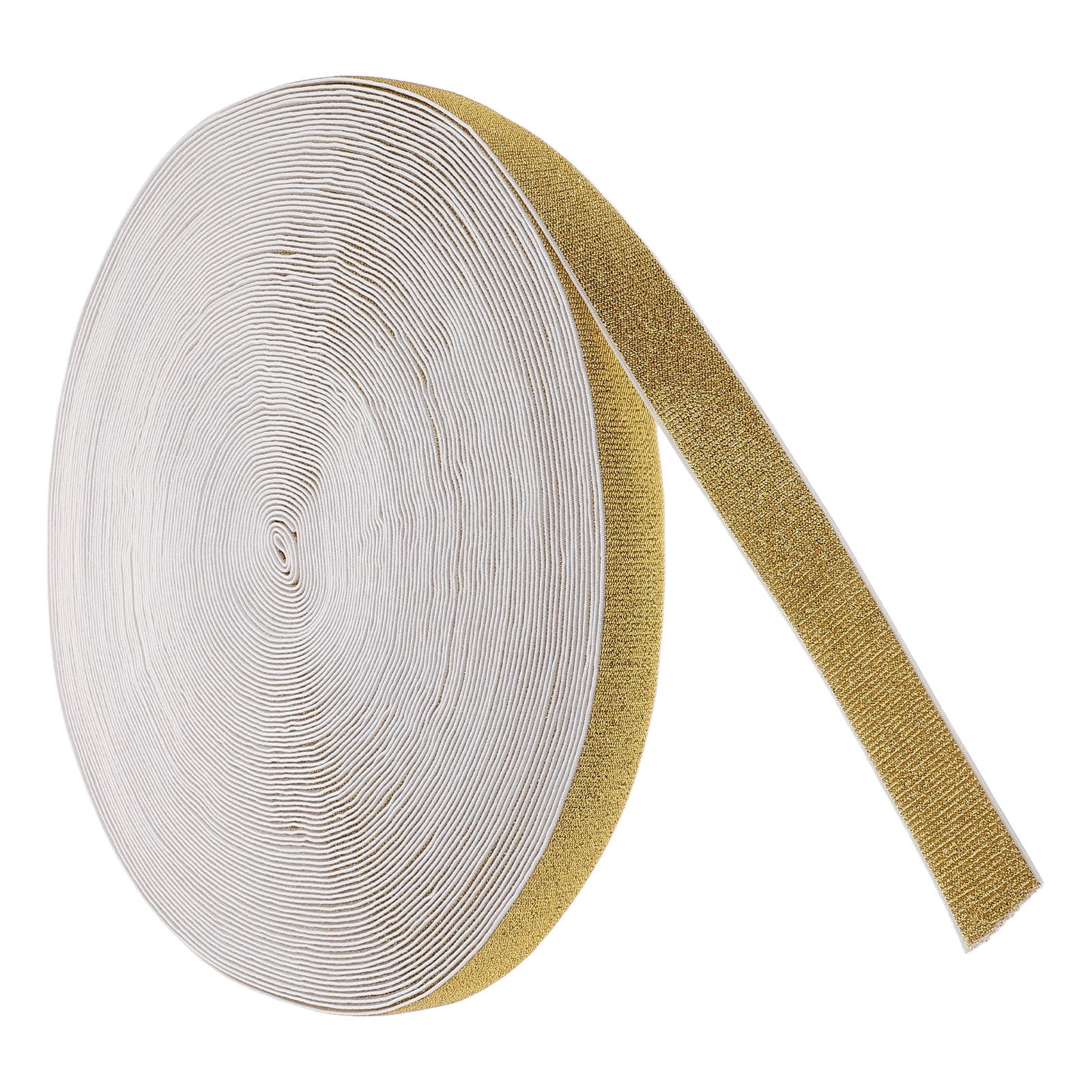 Masteelf 1 Roll Wide Glitter Elastic Band Shiny Stretch Ribbon For Diy ...