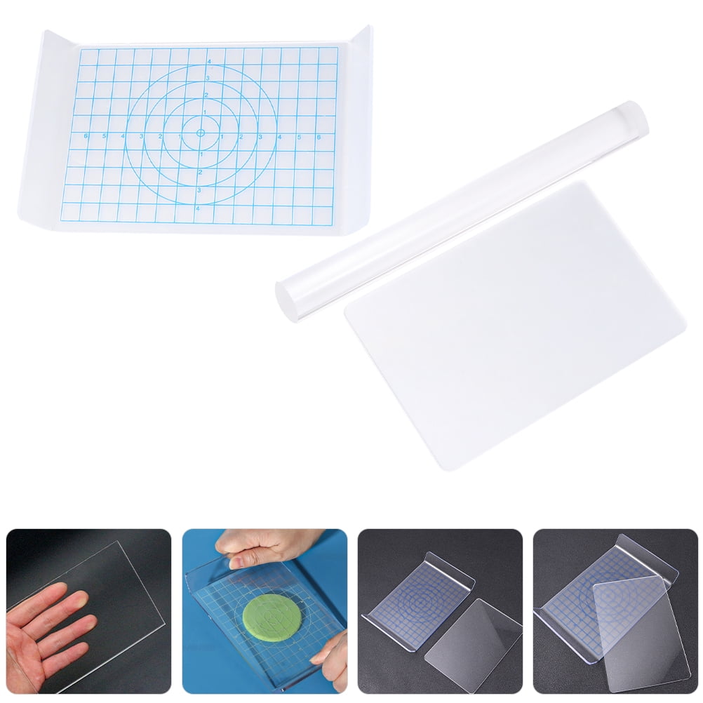 Masteelf 1 Set Acrylic Clay Tools Pottery Clay Roller Pottery Smudge ...