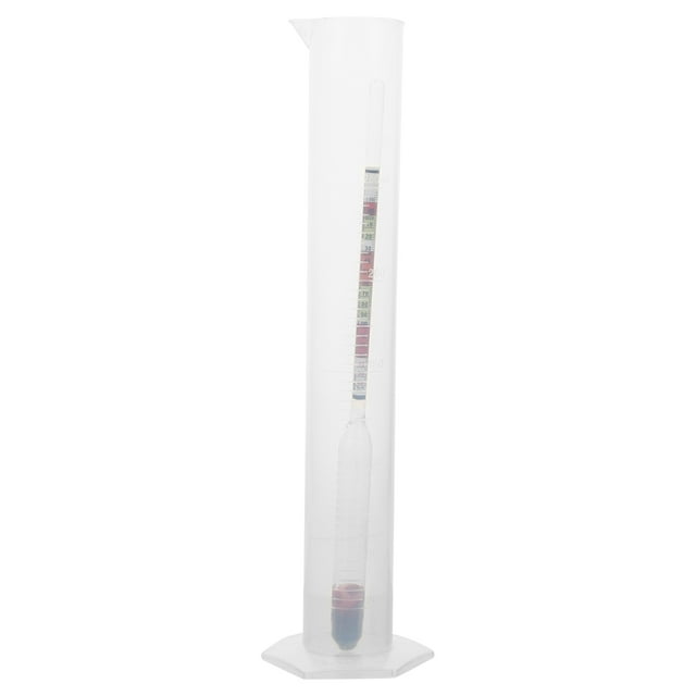 Masteelf 1 Set Alcohol Hydrometer Triple Scale Hydrometer Cylinder Kit ...