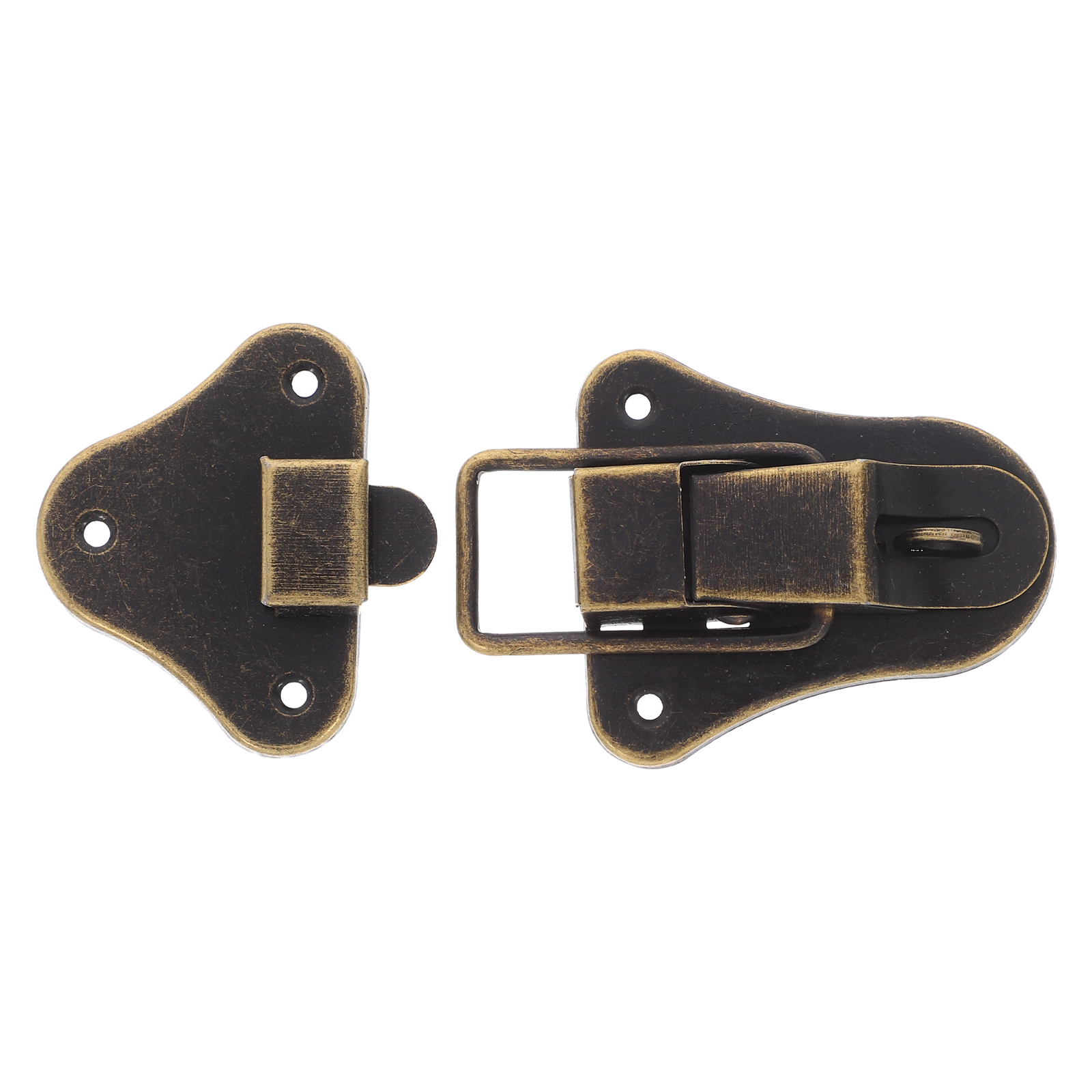 Masteelf 1 Set of Antique Duckbilled Toggle Latch for Chest Suitcase ...