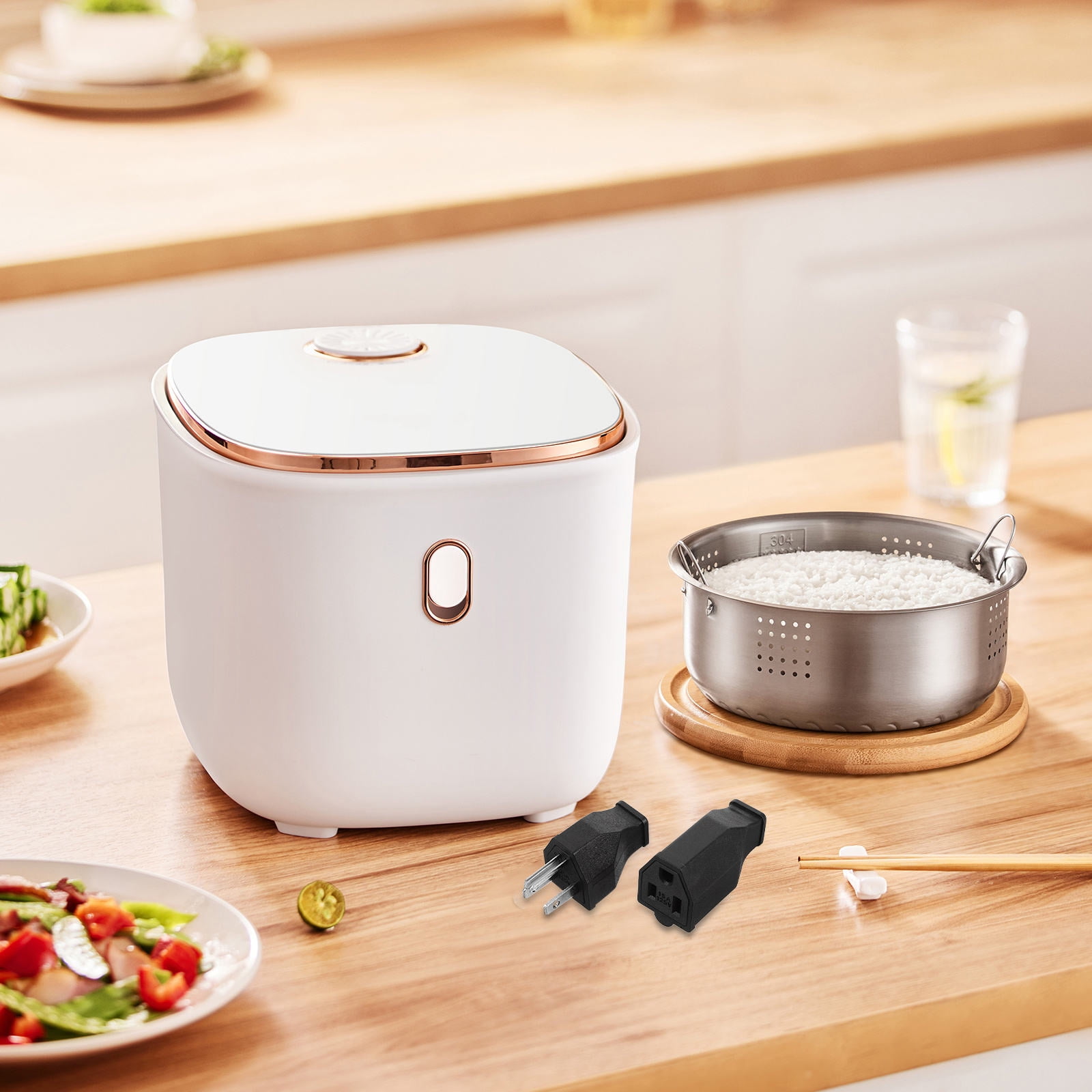 Masteelf 1 Set Appliance Power Connector Plug for Rice Cooker Plug ...