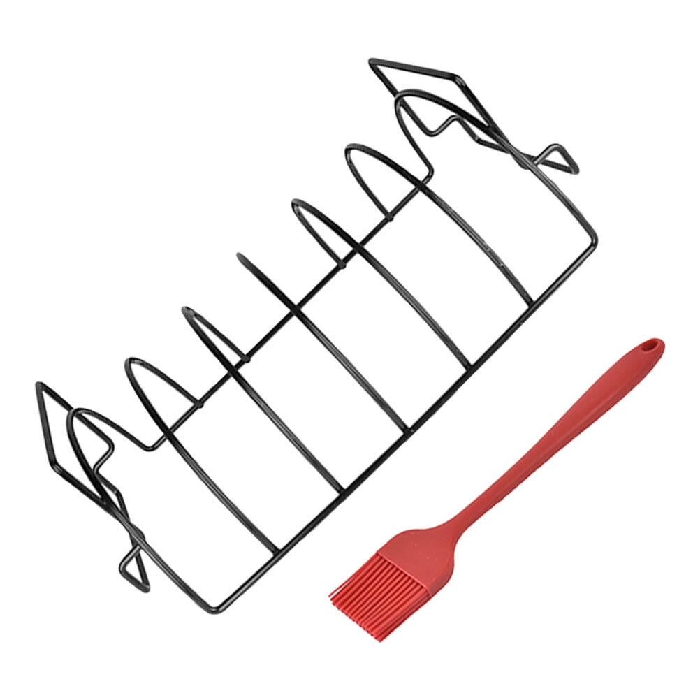 Masteelf 1 Set Barbecue Rack Non-stick Uniform Heating Grilling Basket ...