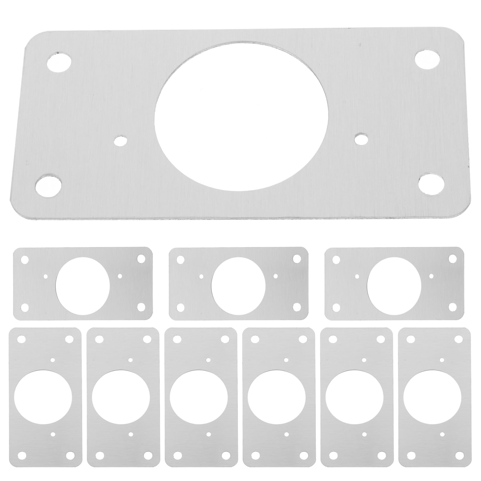 Masteelf 1 Set Cabinet Hinge Repair Metal Plate Hinge Repair Bracket ...