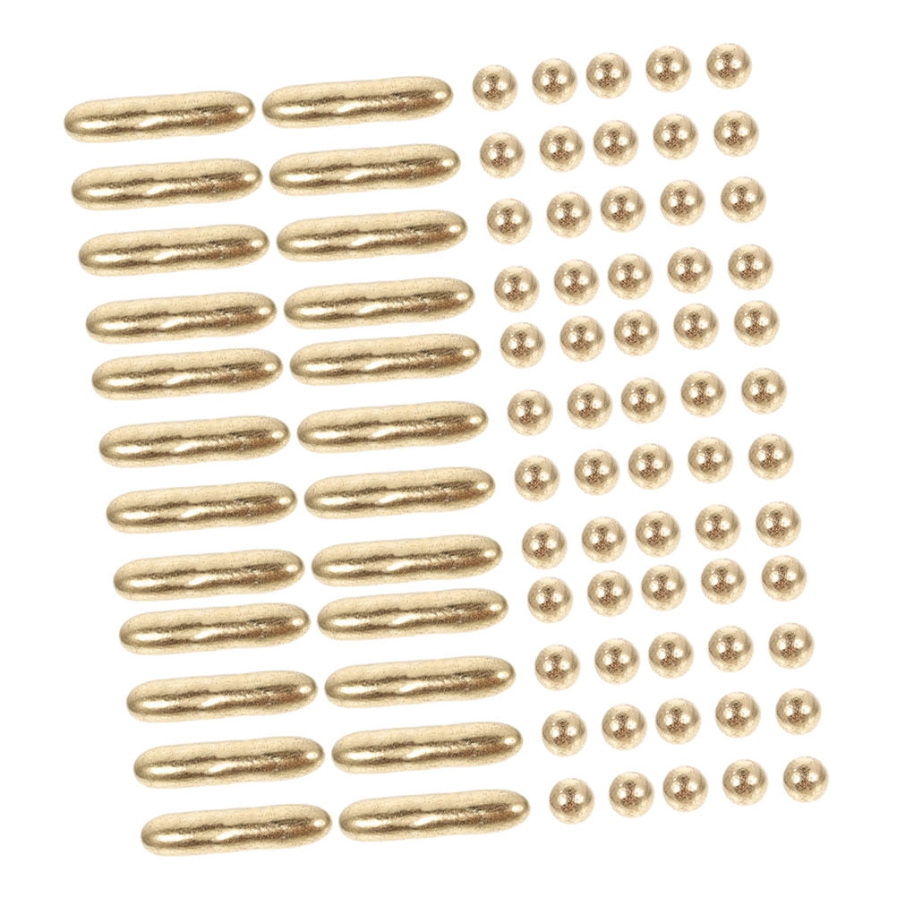 Masteelf 1 Set Cake Cupcake Cookie Sprinkles Golden Bead Decorations ...