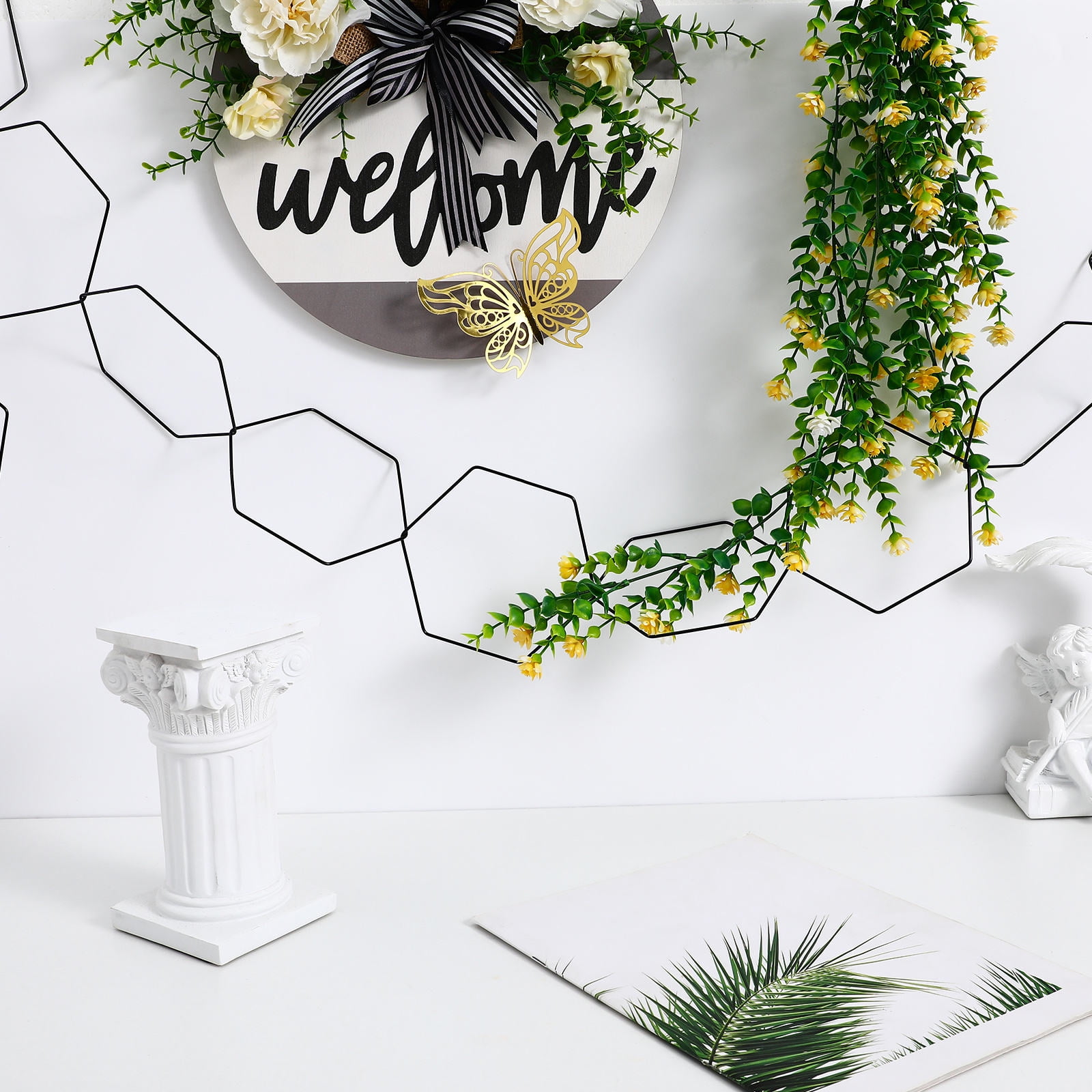 Masteelf 1 Set Chain Trellis Indoor Plant Trellis Garden Trellis Plant ...