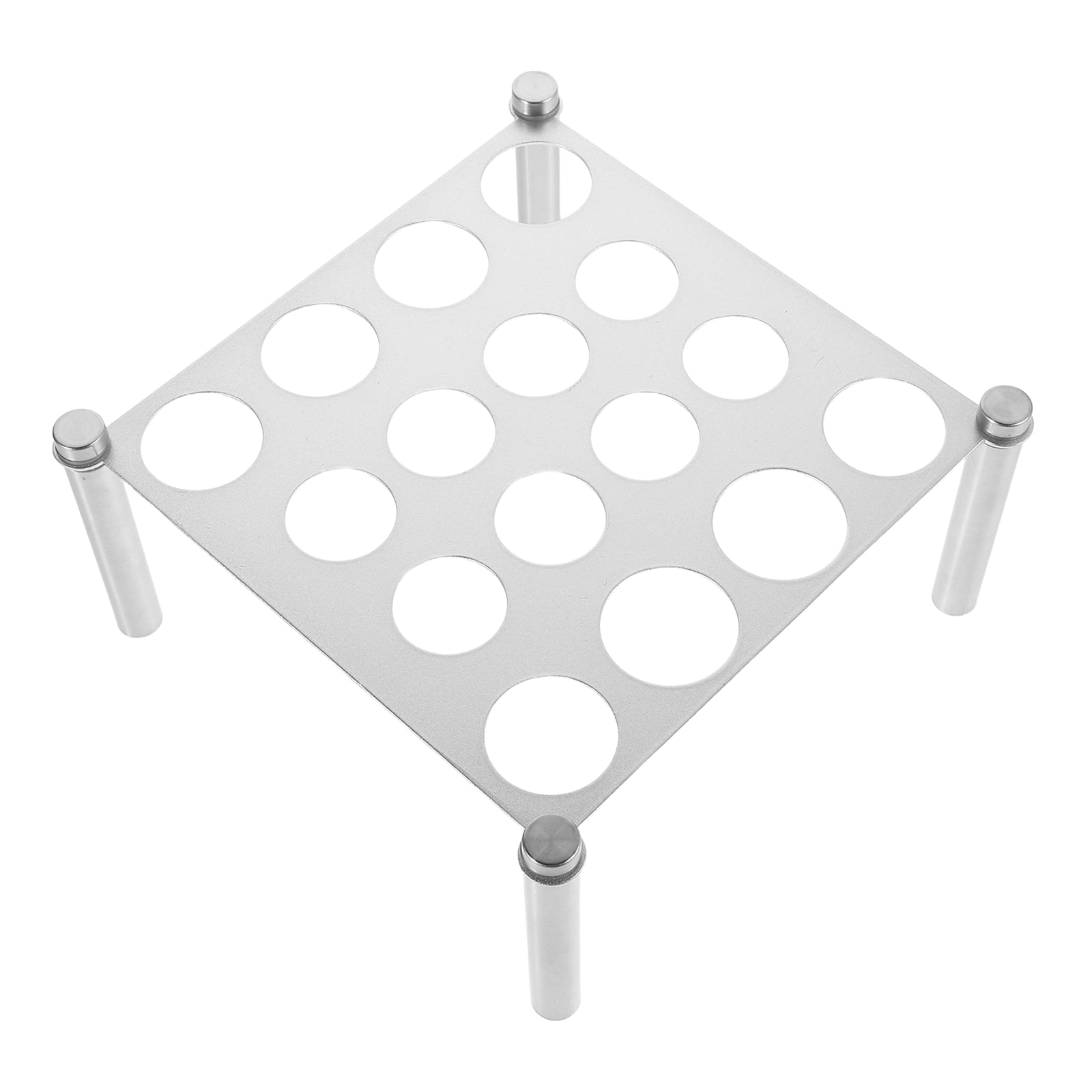 Masteelf 1 Set Chess Set Organizer Resin Mold Holder Square Metal Stand ...