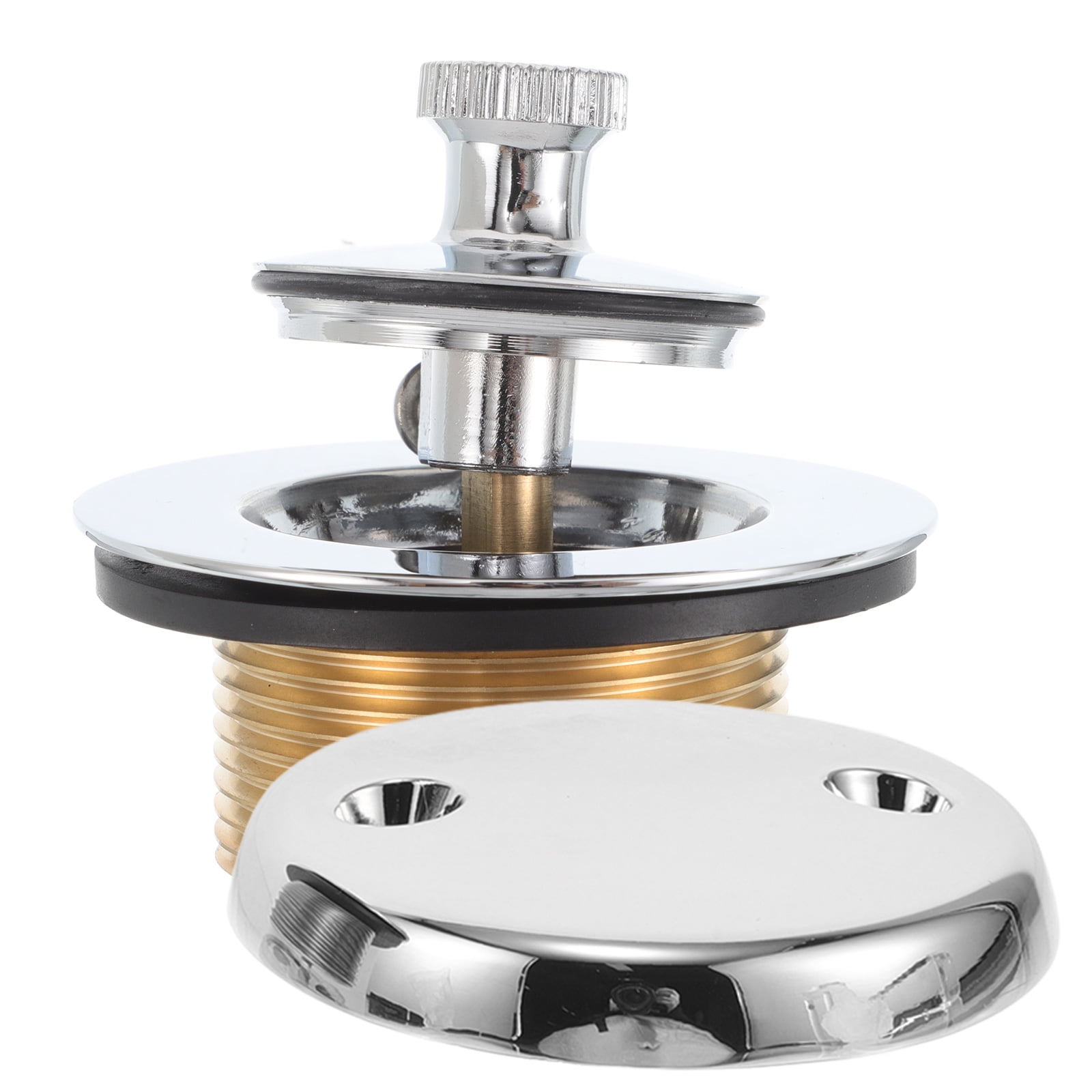 Masteelf 1 Set Chrome Plated Lift And Turn Tub Drain Replacement ...