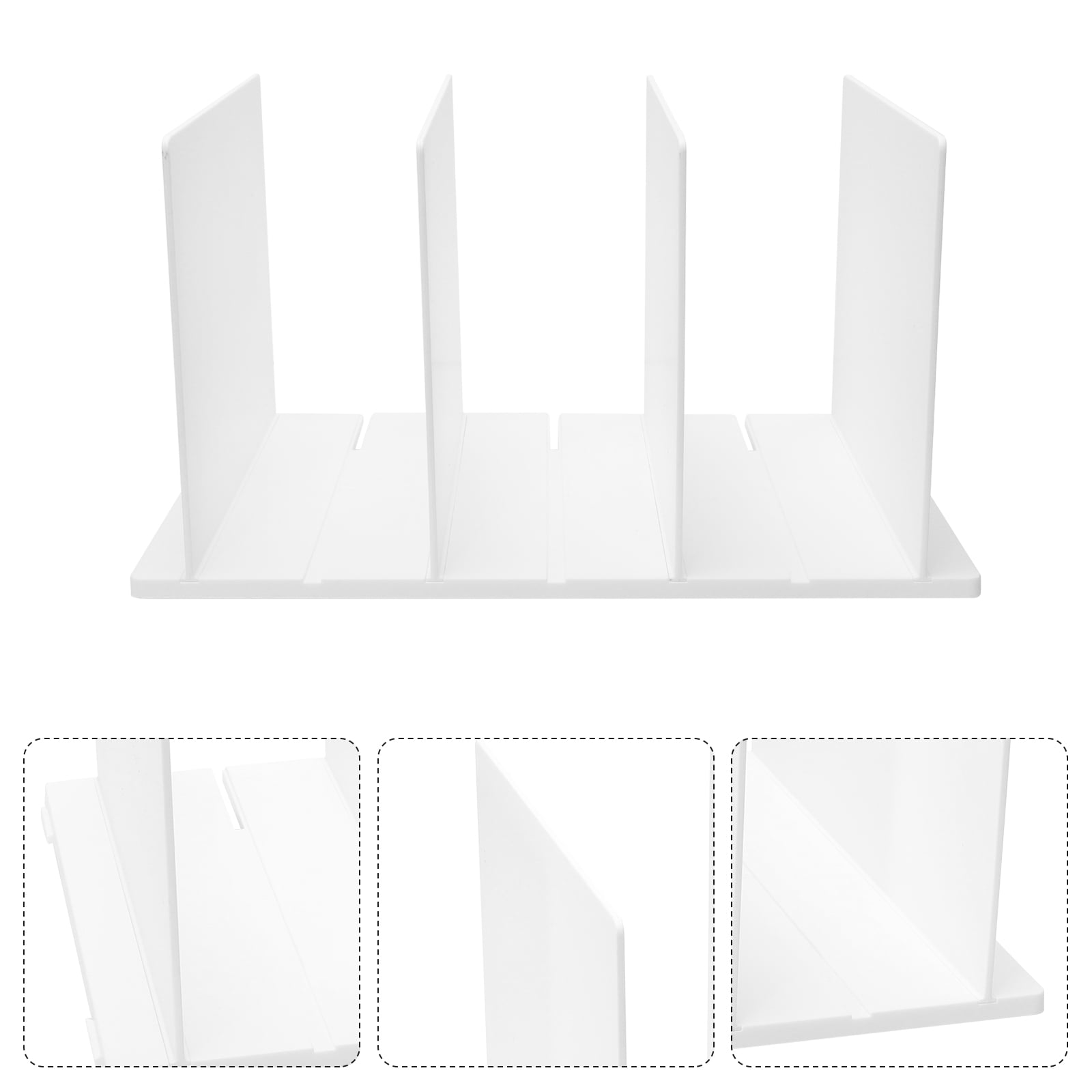 Masteelf 1 Set Closet Clothes Shelf Divider Shelf Book Separators ...