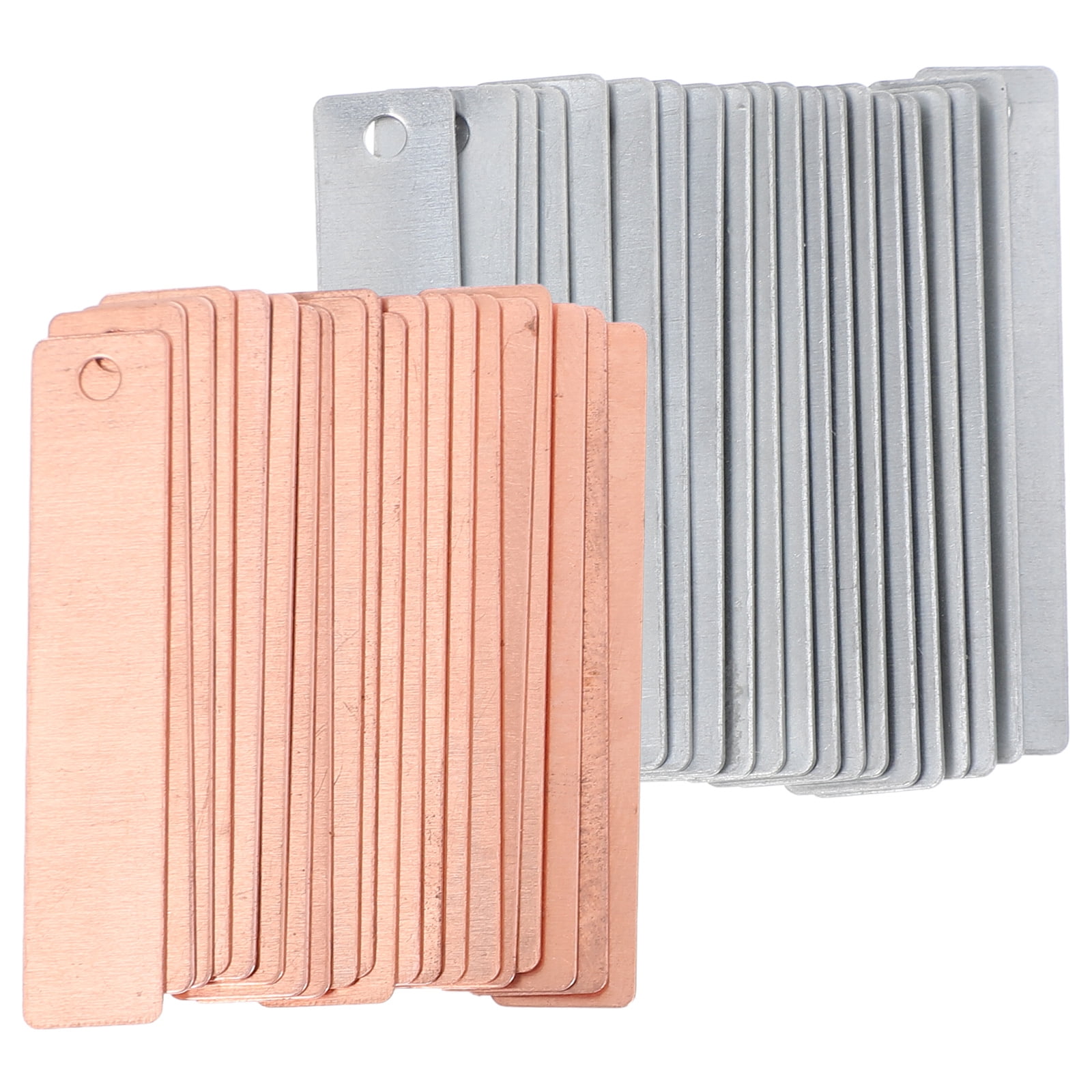 Masteelf 1 Set Of Copper Zinc Anode Sheet Electrode Strip Fruit Battery ...