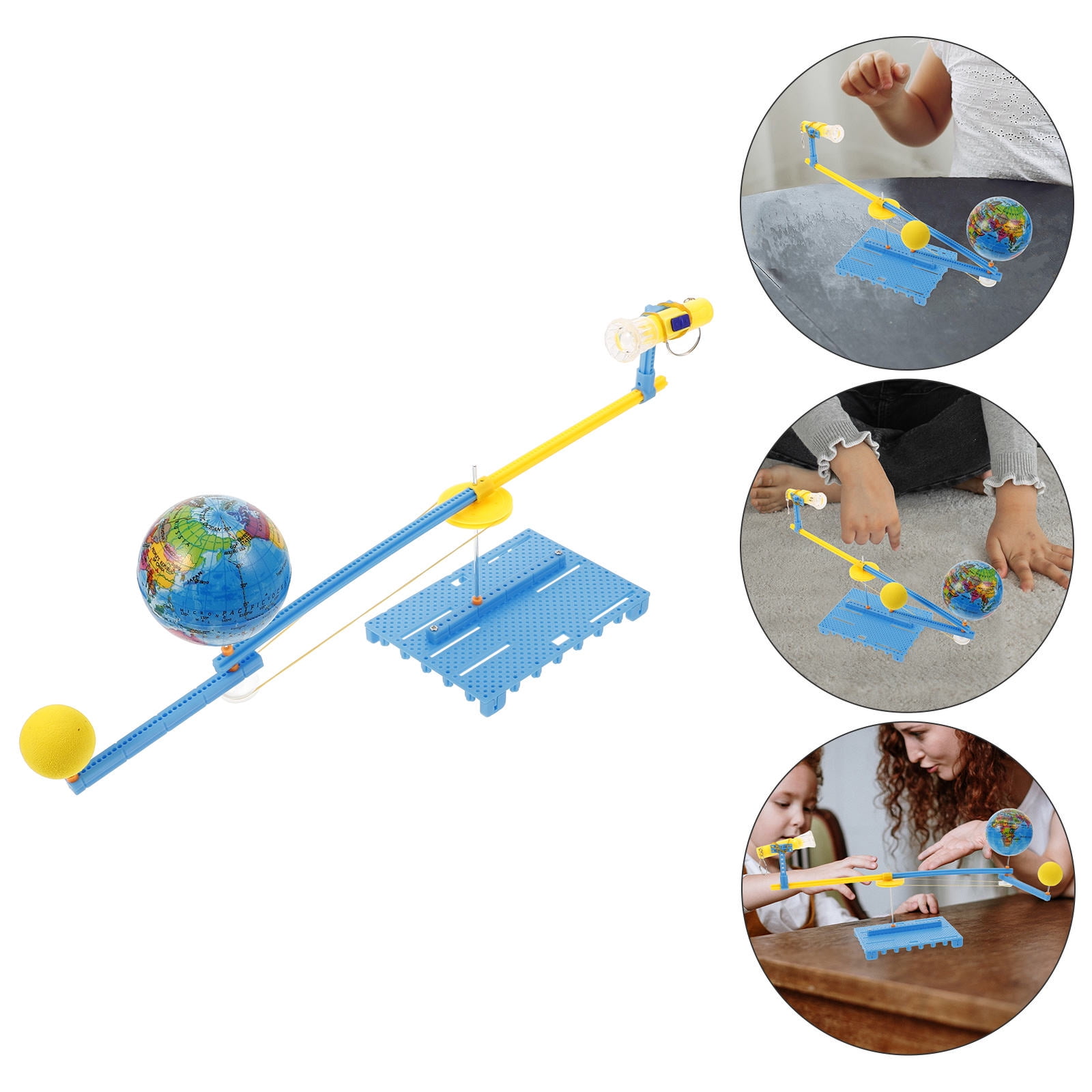 Masteelf 1 Set DIY Solar System Model Kit Realistic Moon Earth Sun for ...