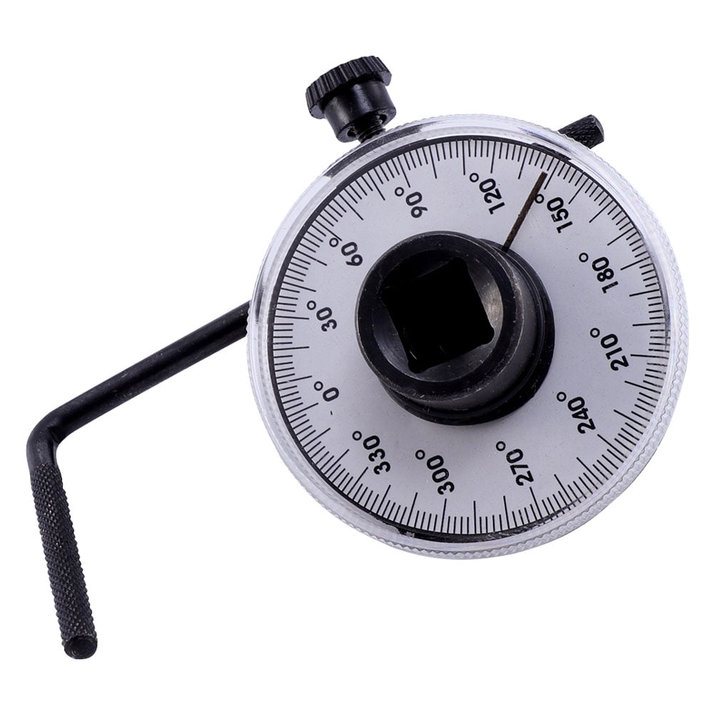 Masteelf 1 Set Dial Pointer Torque Angle Gauge Cars Drive Torque Meter ...