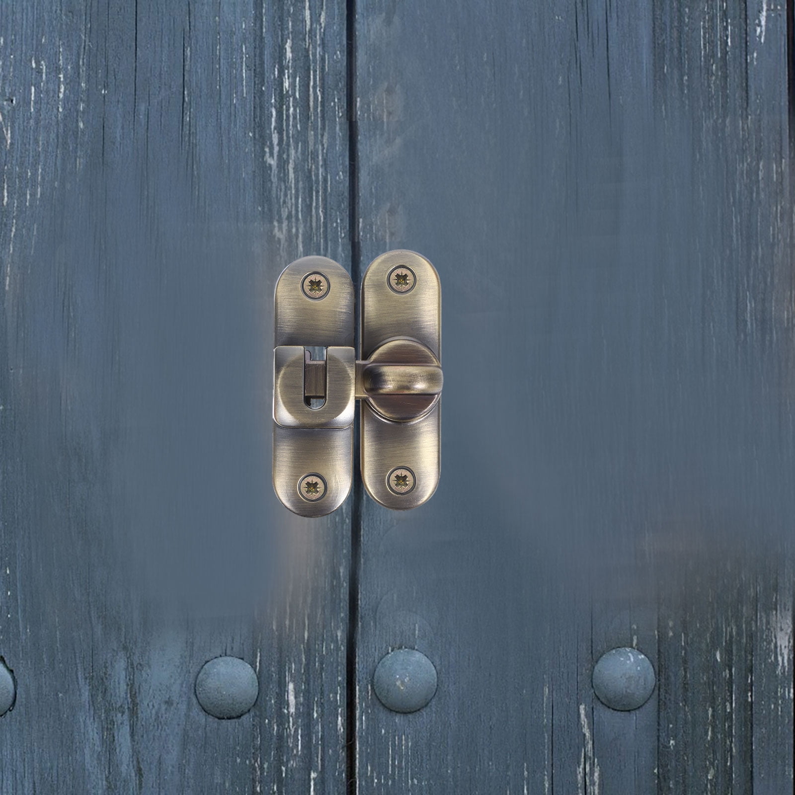 KALLORY 1 Set Zinc Alloy Barn Door Lock Latch Durable Design for ...