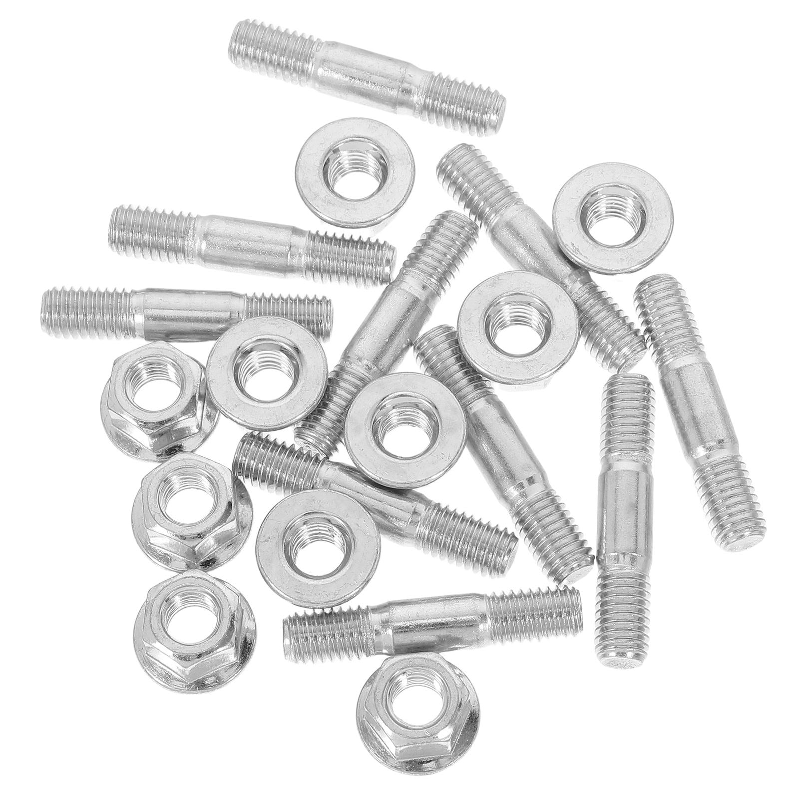 Masteelf 1 Set Double Ended Stud Screw And Nut Chainsaw Bar Nuts Bolts ...