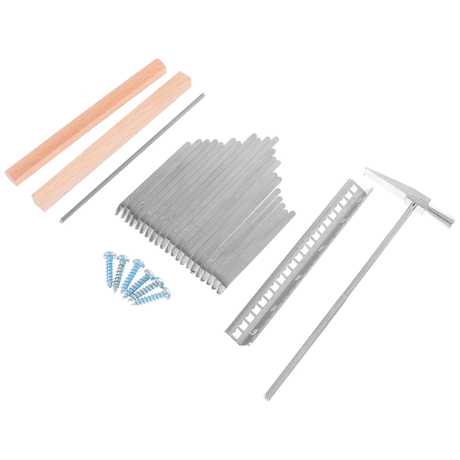 Masteelf 1 Set Durable Kalimba Tuning Tools DIY Musical Steel Keys ...