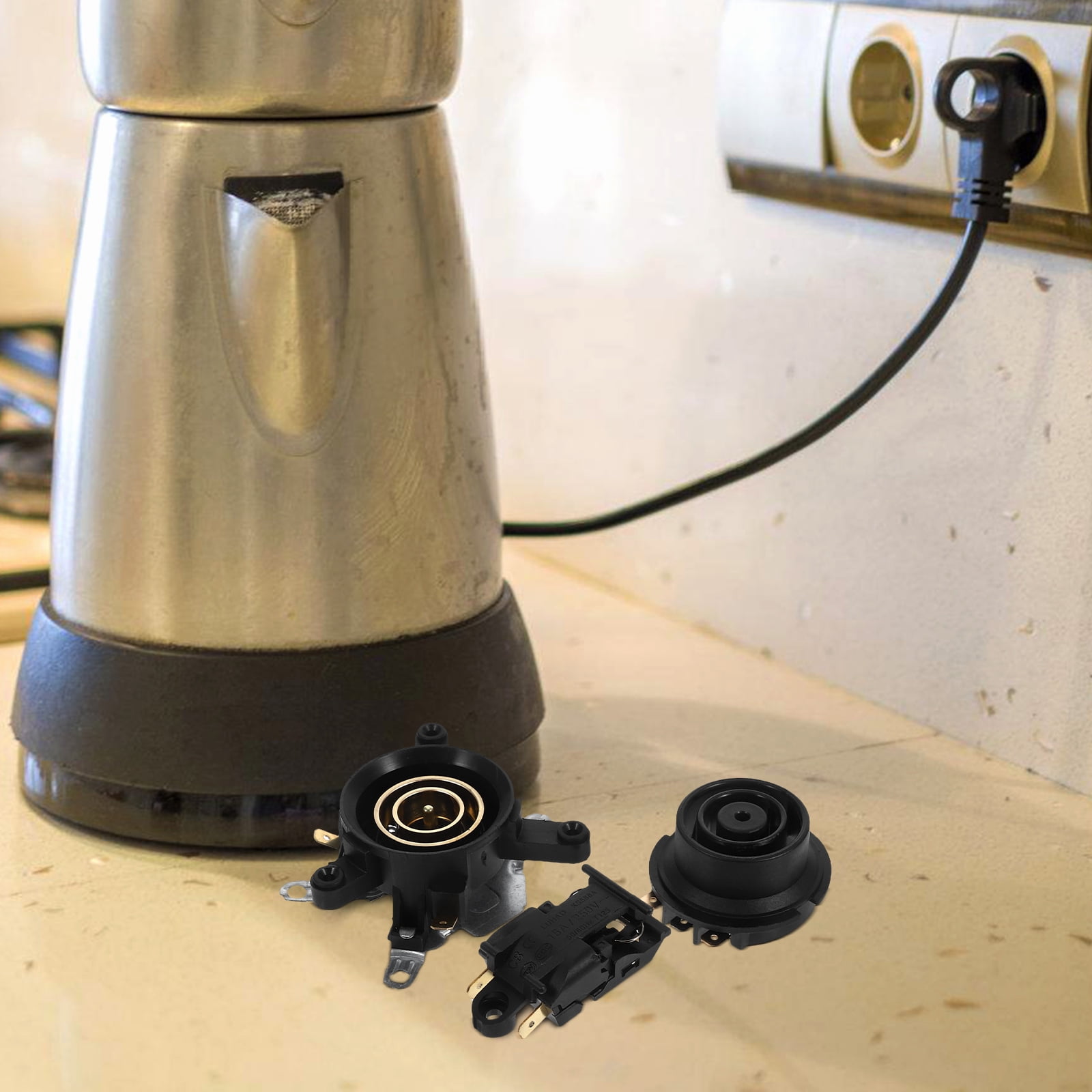 Masteelf 1 Set Electric Kettle Thermostat Switch Supply Temperature ...