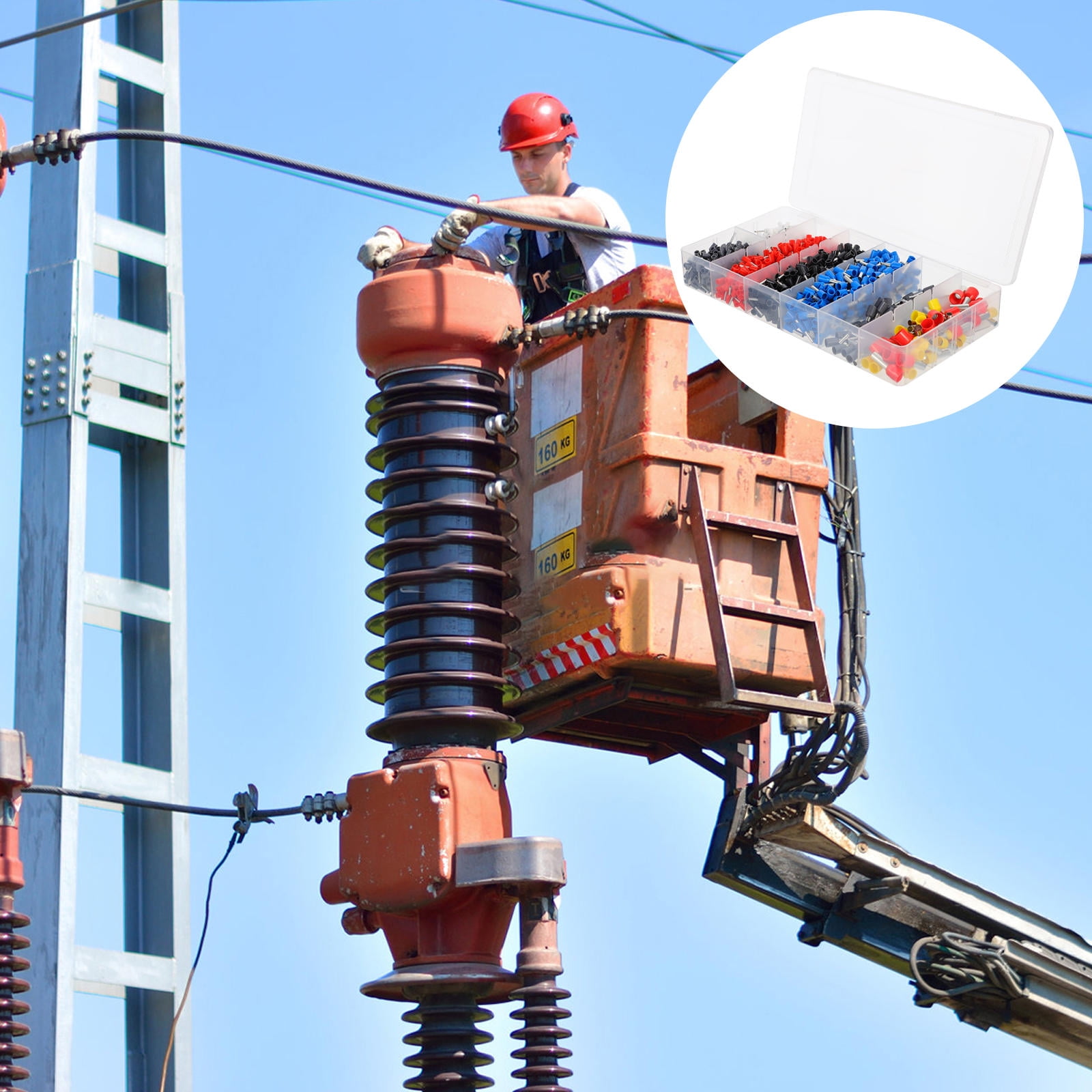 Masteelf 1 Set Ferrule Connector Cold-pressed Terminal Ferrule Wire End ...