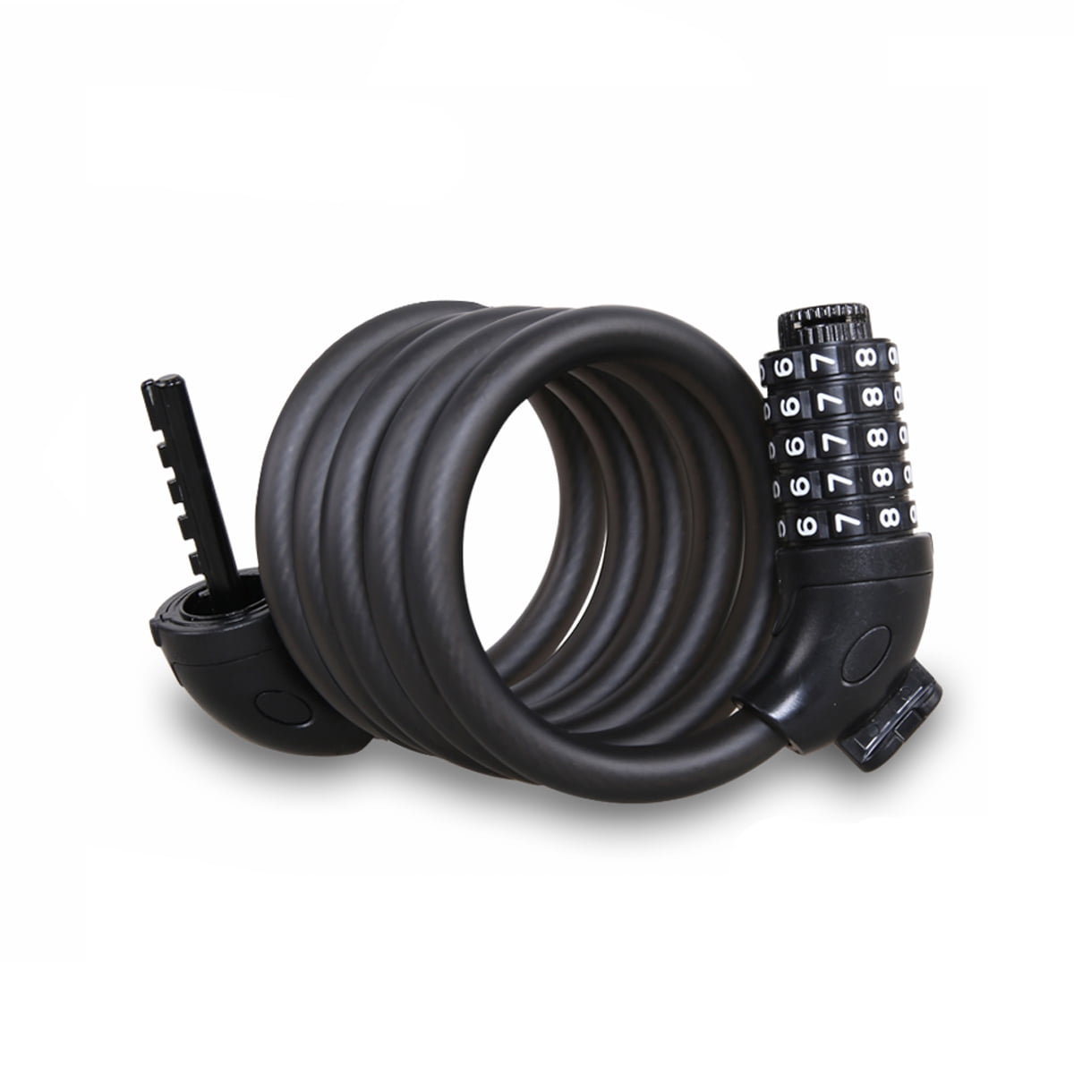 Masteelf 1 Set Hard Manganese Steel Motorcycle Mountain Bike Lock 5 ...