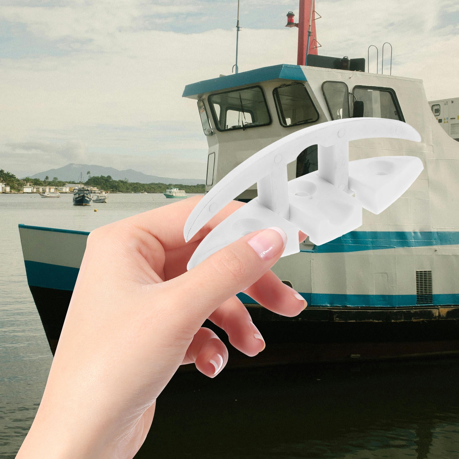 Masteelf 1 Set Heavy-Duty Nylon Boat Cleat Reliable Dock Cleat for ...