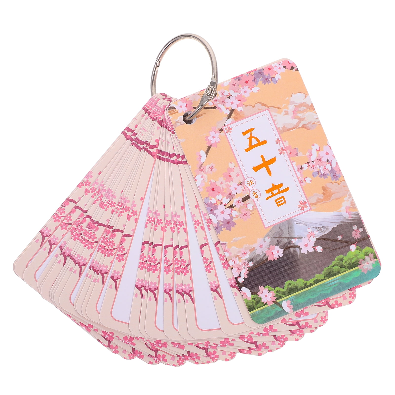 Masteelf 1 Set Japanese Language Cards Zero Basic Japanese Gojūon ...