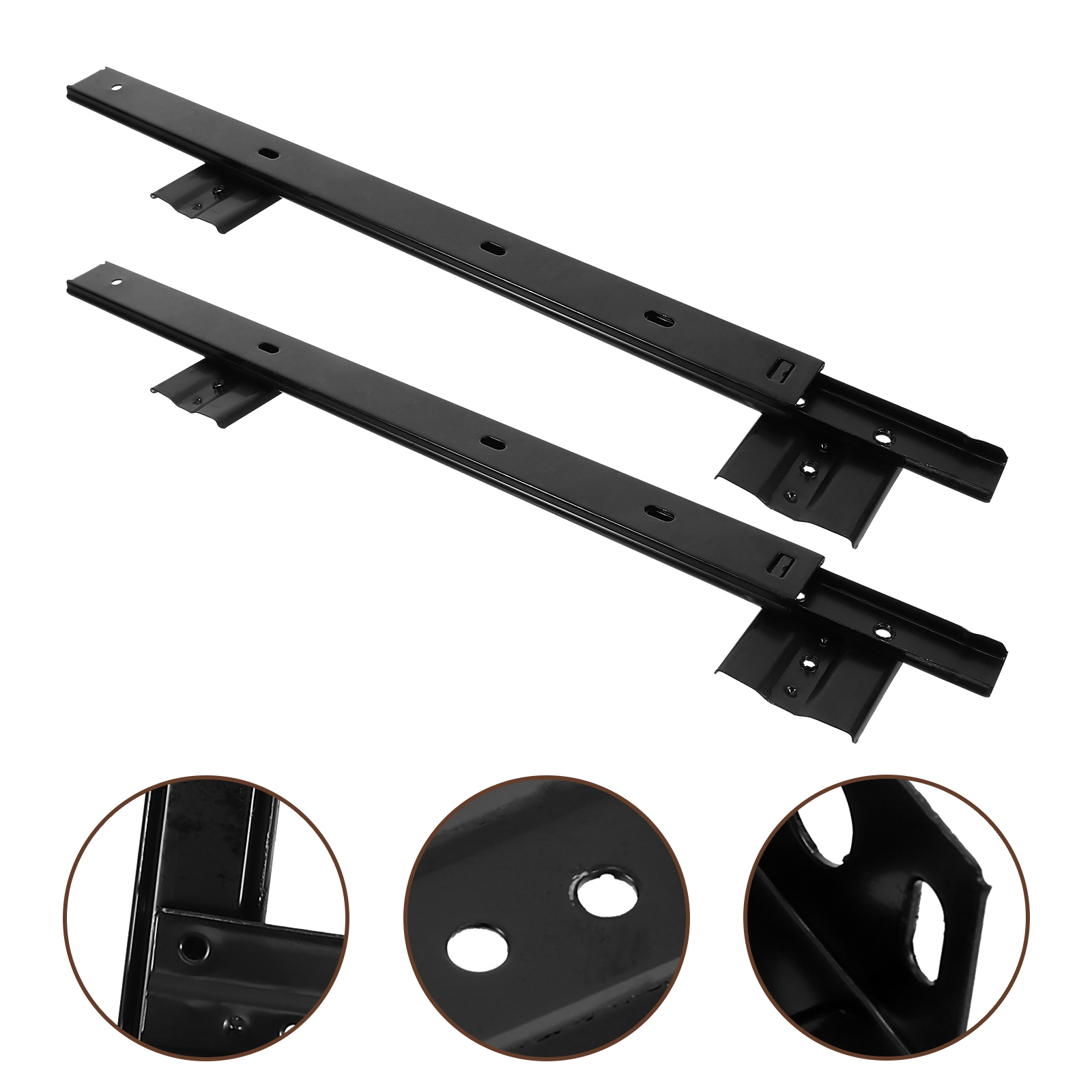 Masteelf 1 Set Keyboard Tray Slide keyboard Rail Cabinet Glide And ...